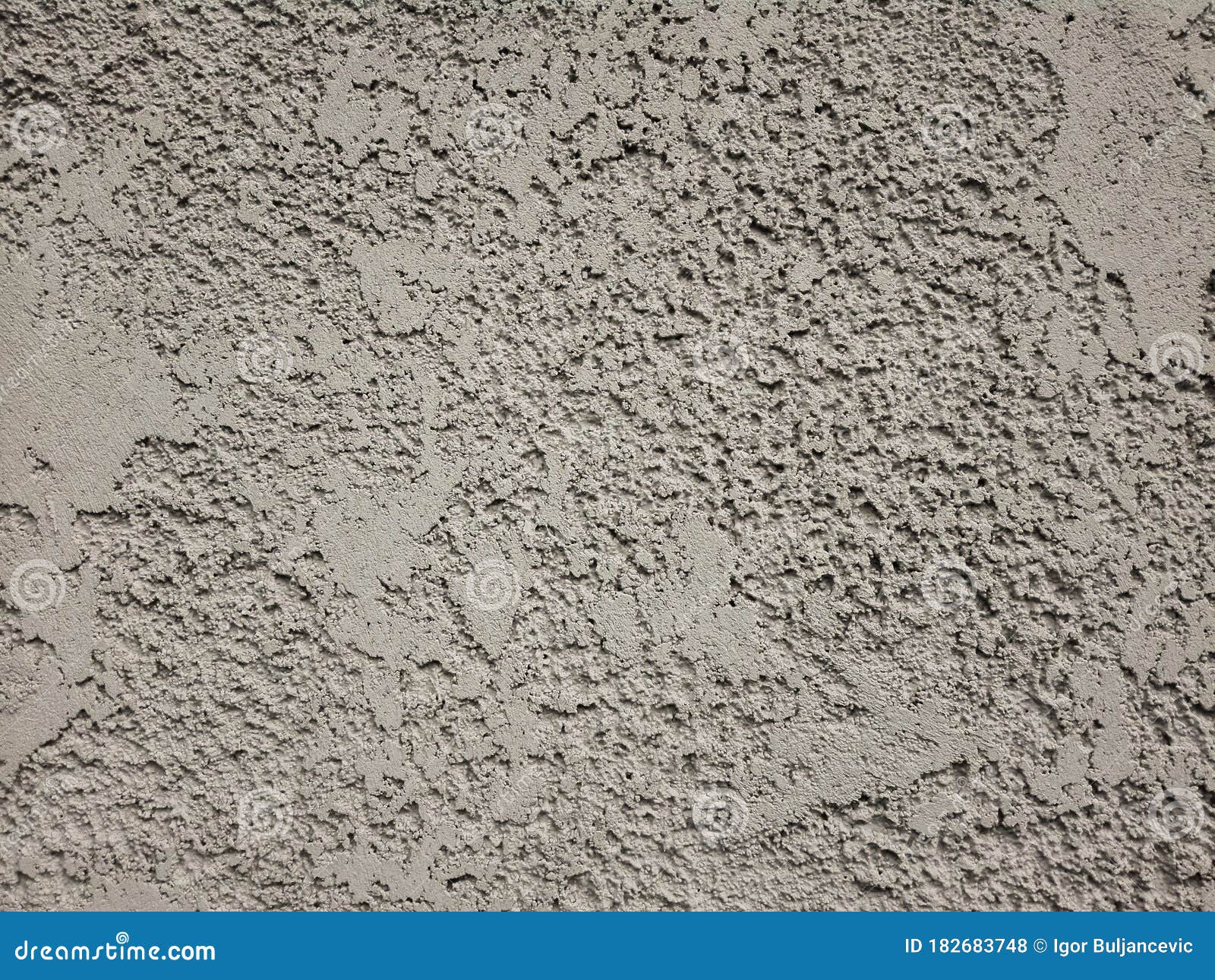 Concrete Texture. Gray and Raw Plaster Wall Background. Stock Photo ...