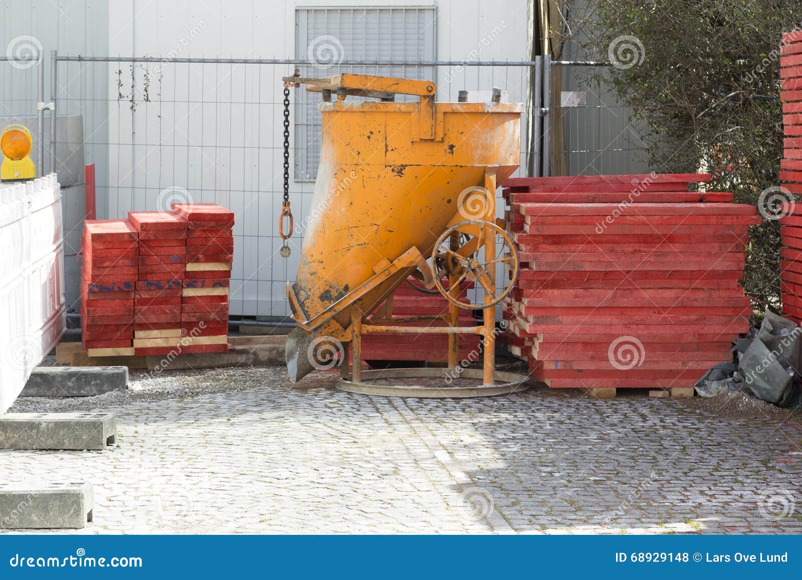 Concrete container stock photo. Image of building, site - 68929148