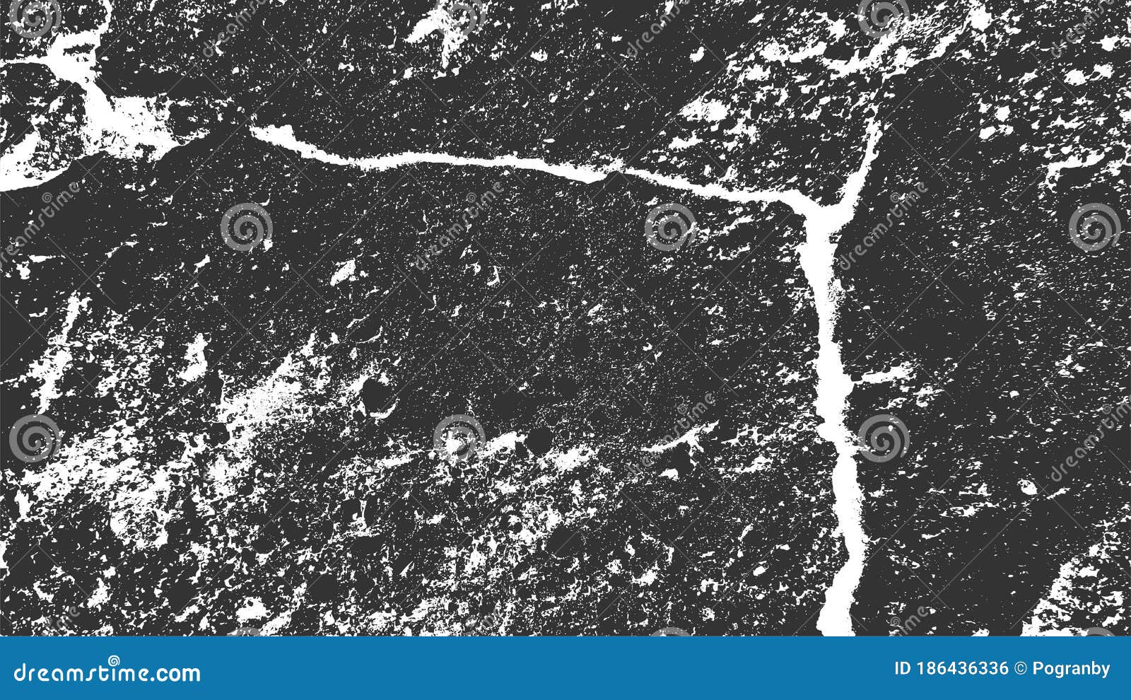 Concrete with Cracks. Urban Vector Texture Stock Vector - Illustration ...