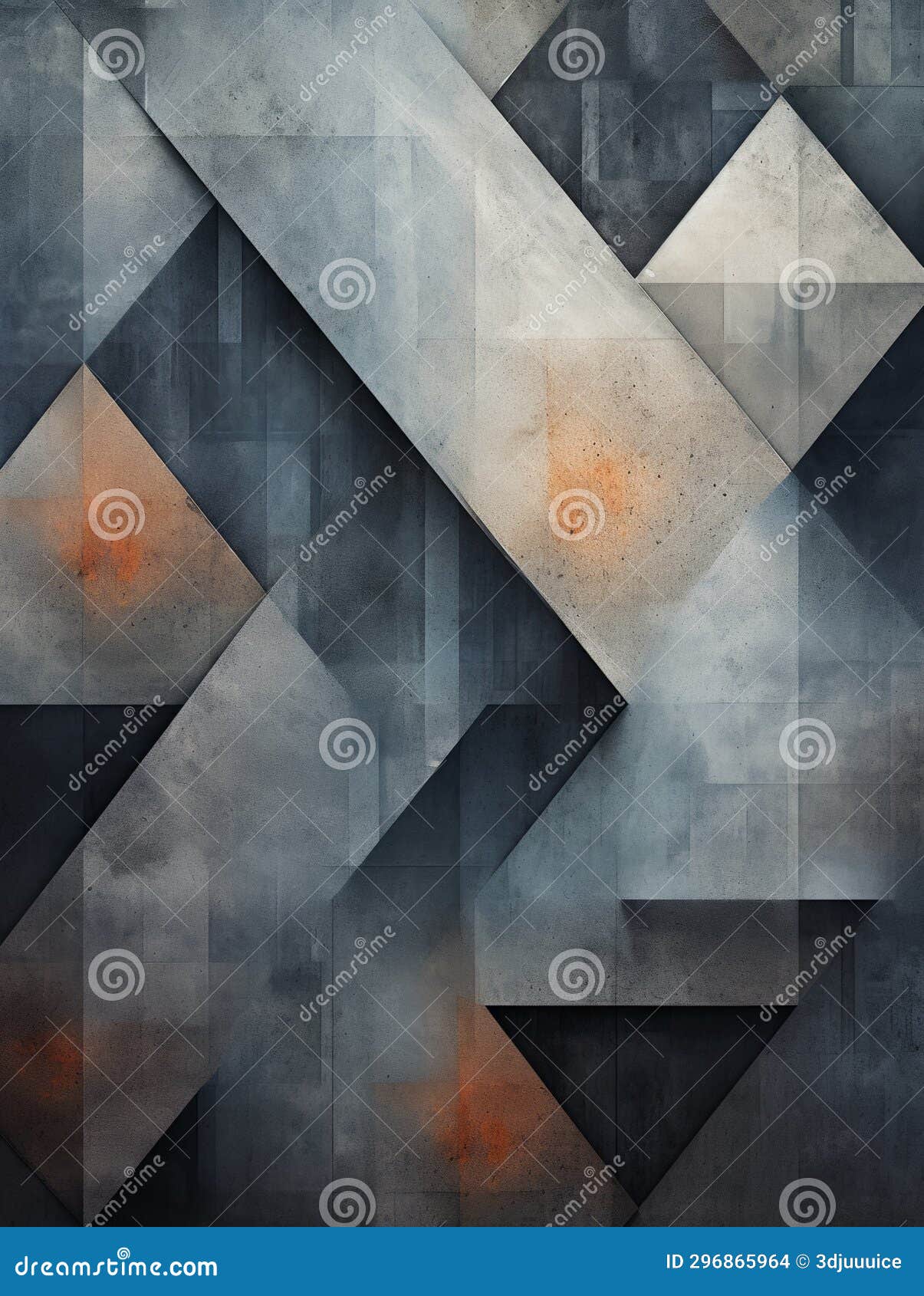Concrete Creative Abstract Geometric Texture. Stock Illustration ...