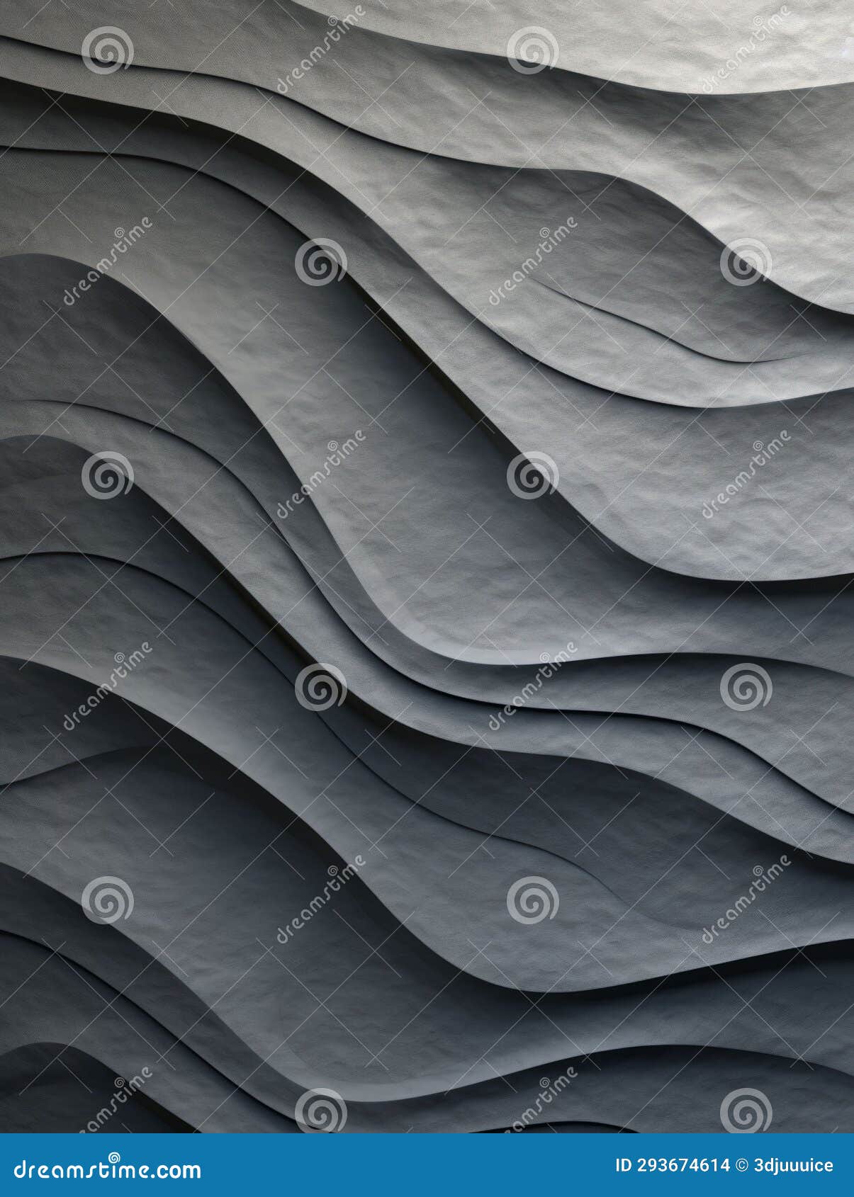 Concrete Creative Abstract Wavy Texture. Stock Illustration ...