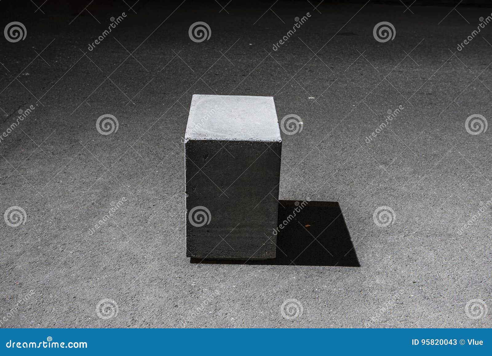 Concrete Cube Block stock image. Image of pattern, cube - 95820043