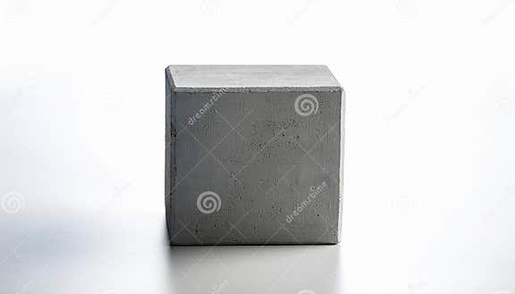 Concrete Cube for Compressive Test, AI Generated Stock Illustration ...