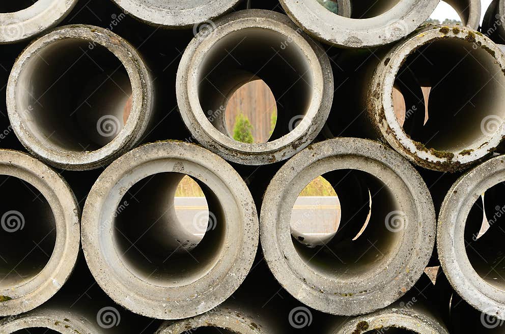 Concrete Culvert Close stock photo. Image of construction - 22446820