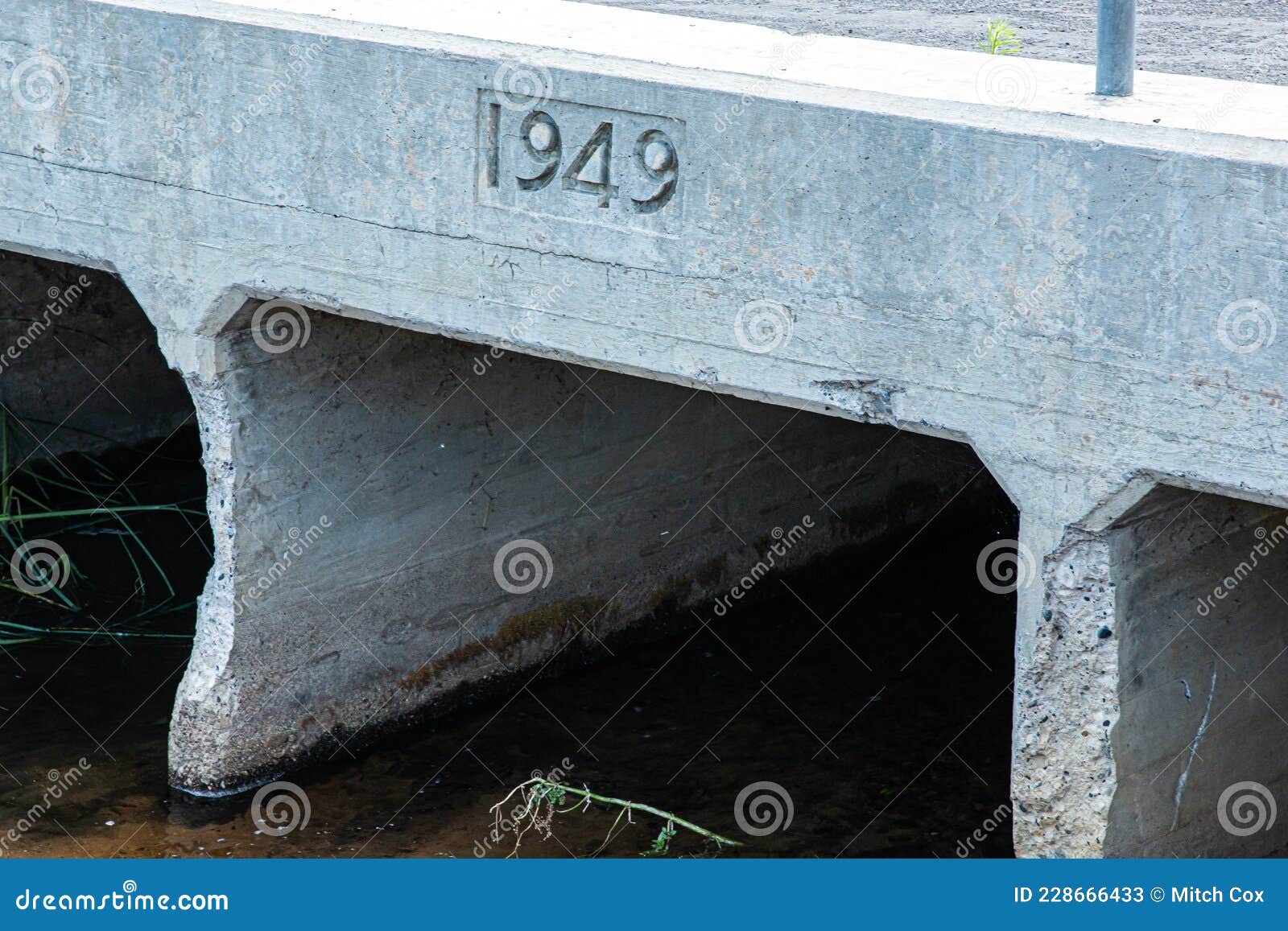 1949 Culvert stock image. Image of year, stream, waterway - 228666433