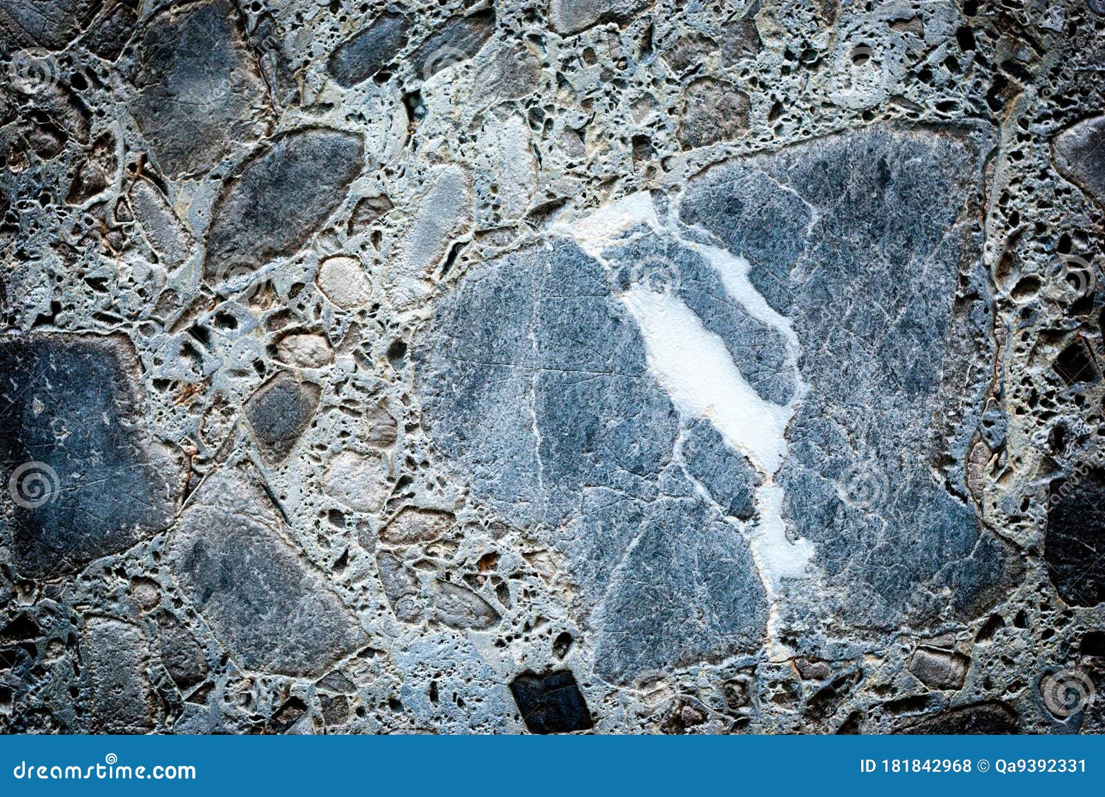 Concrete Different Gray Stone Surface with Cement. Grey Masonry ...