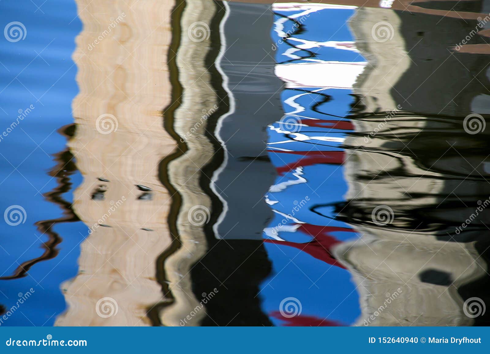 Concrete Dock Piling Water Abstract Stock Photo - Image of surface ...