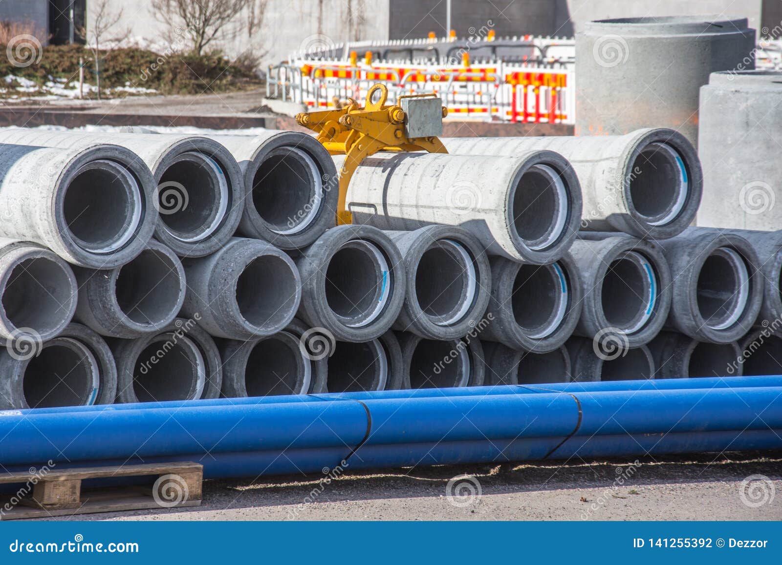 Concrete Drainage Sewer, Gutters Pipes for Industrial Building ...