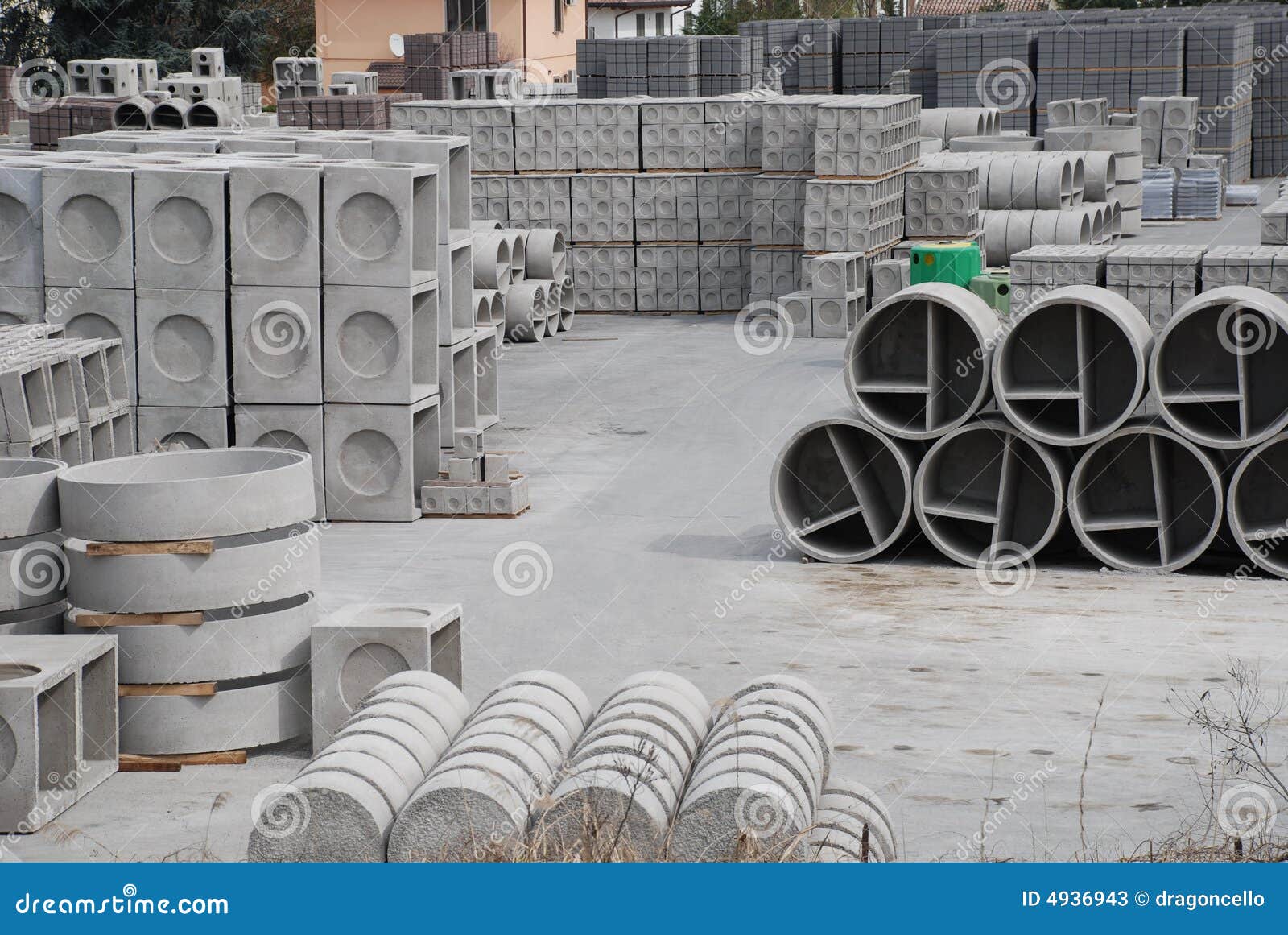 Concrete Factory 4 stock image. Image of tough, concrete - 4936943