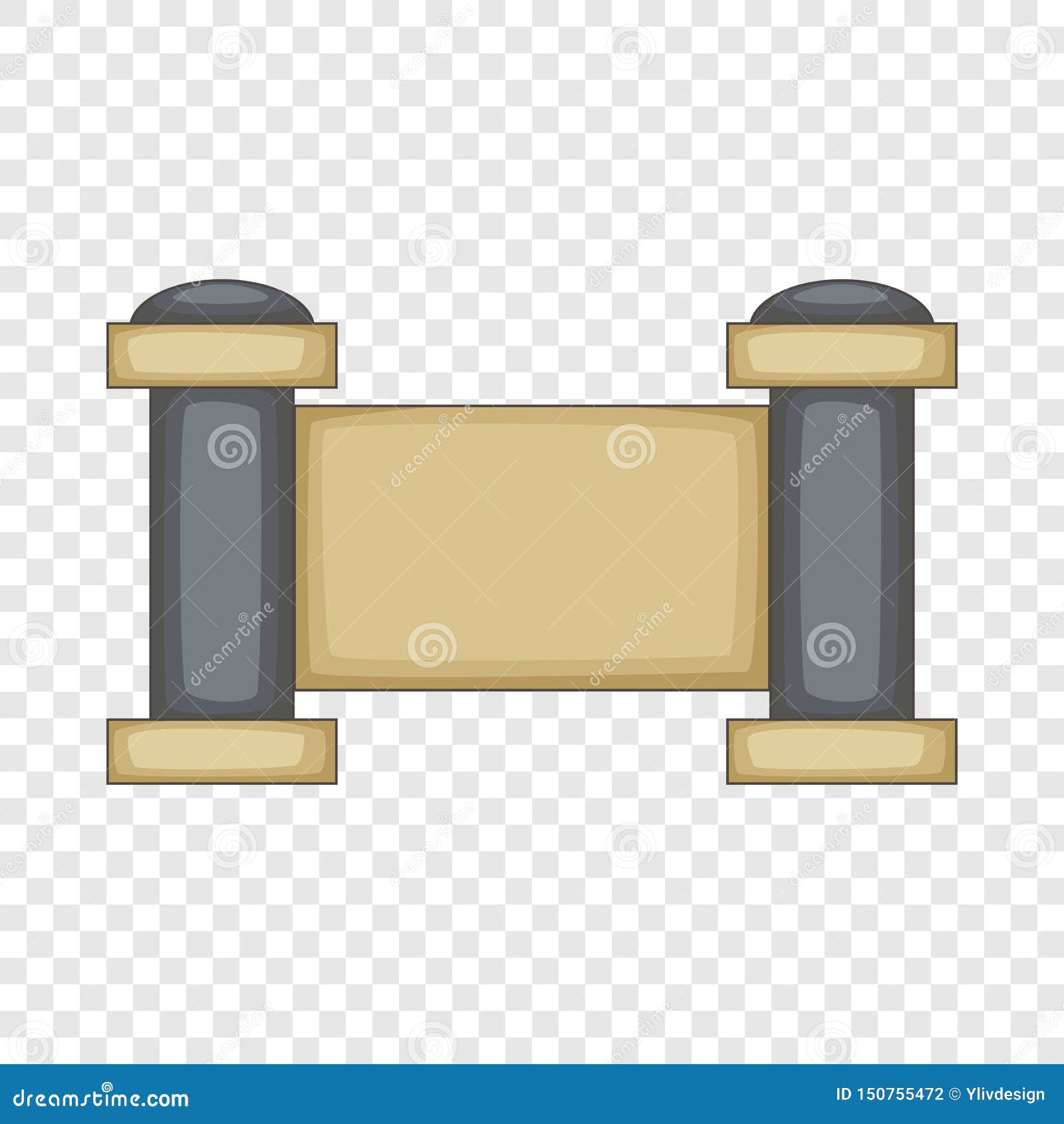Concrete Fence with Stone Pillars Icon Stock Vector - Illustration of ...