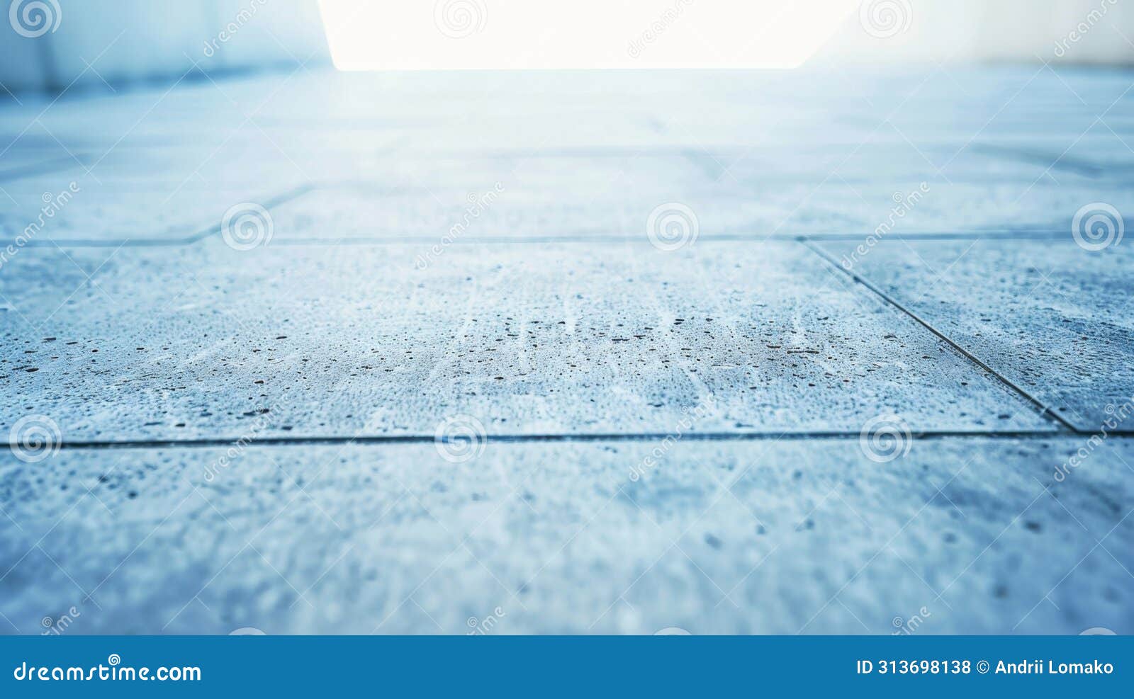 Concrete Floor with Central Line Stock Photo - Image of division ...