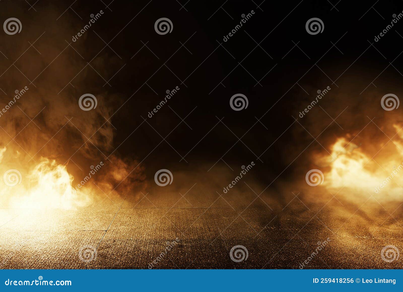 Concrete Floor with Fires and Sparks Stock Photo - Image of floor ...