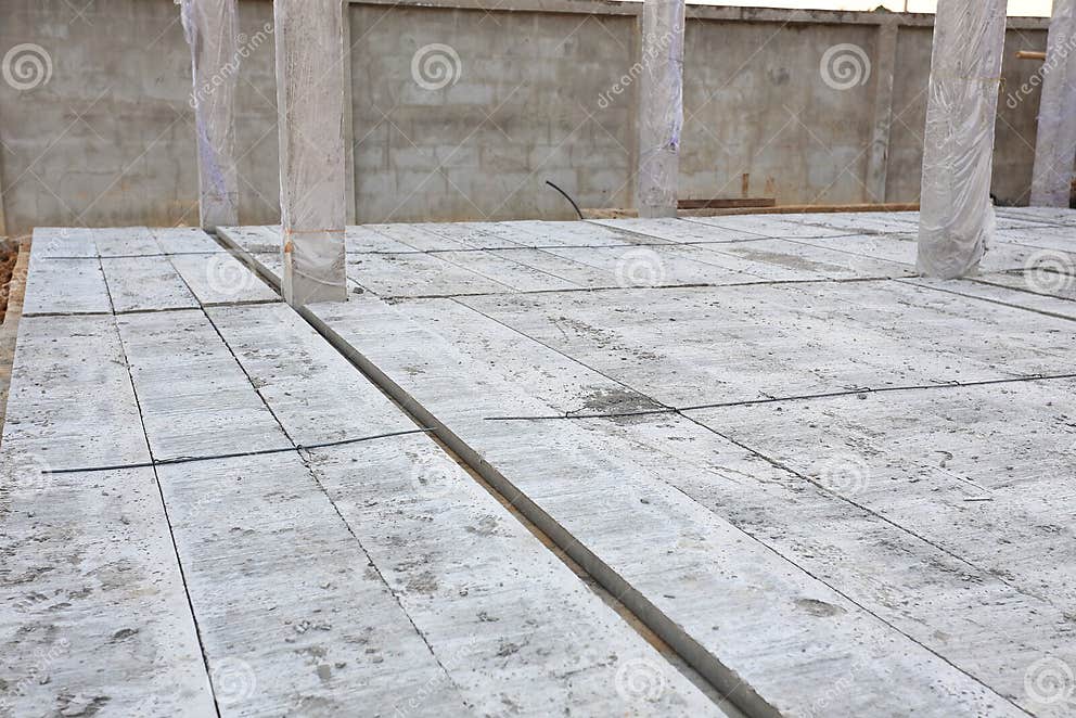 Concrete floor slab panel stock photo. Image of empty - 41339160