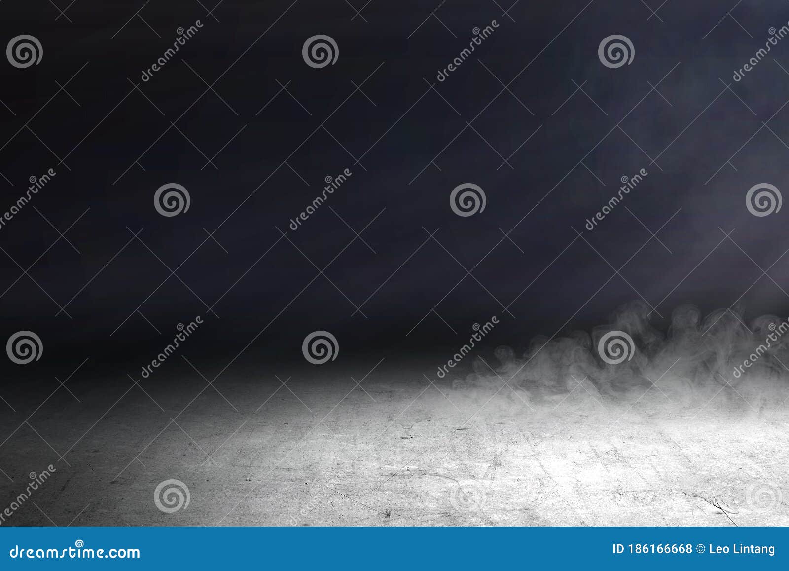 Concrete Floor with Smoke and Light Stock Photo - Image of floor, black ...