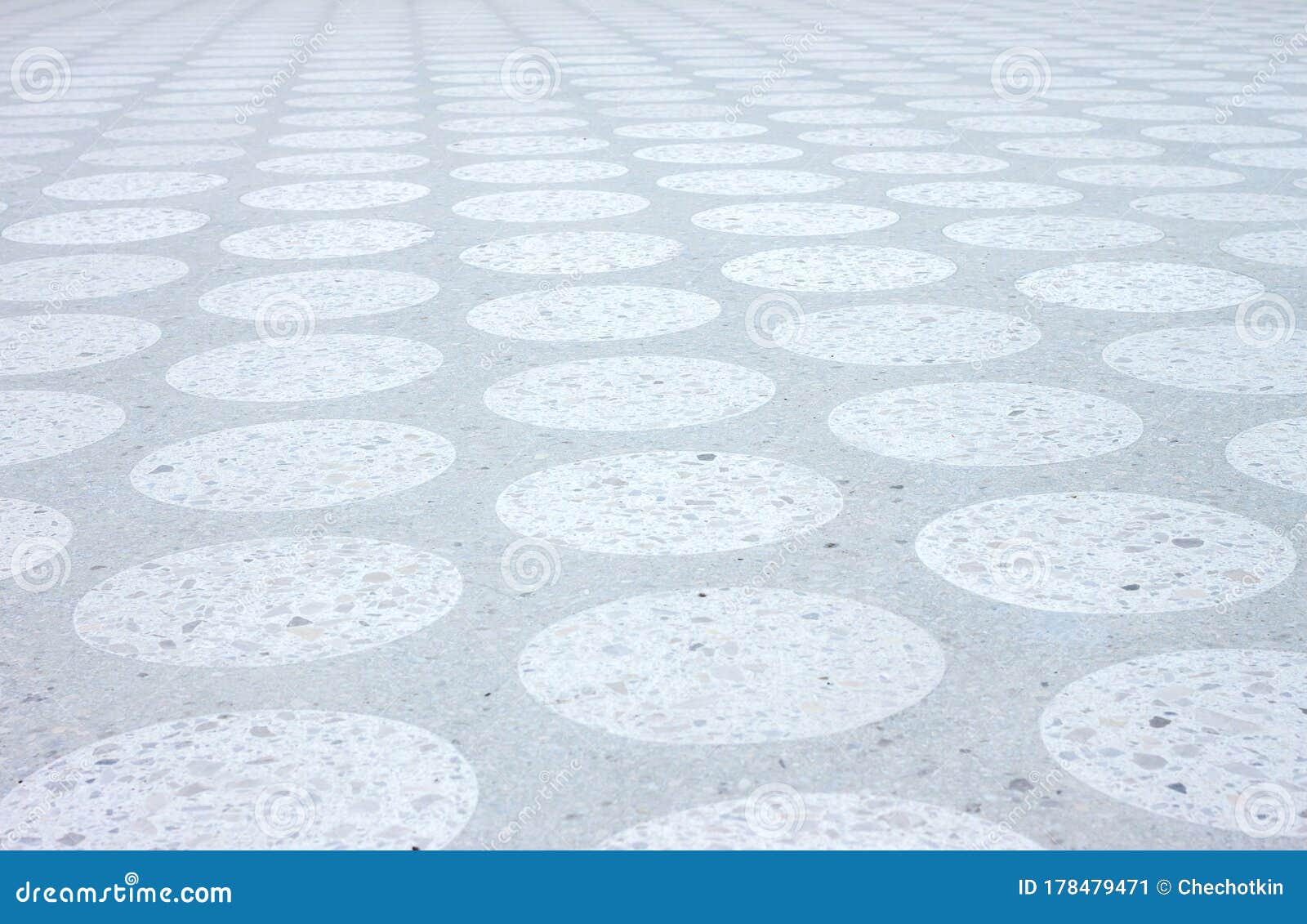 Concrete Floor Textured Surface with Circles Stock Image - Image of ...
