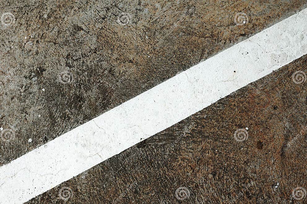 Concrete Floor with White Crosswise Line Stock Photo - Image of mortar ...