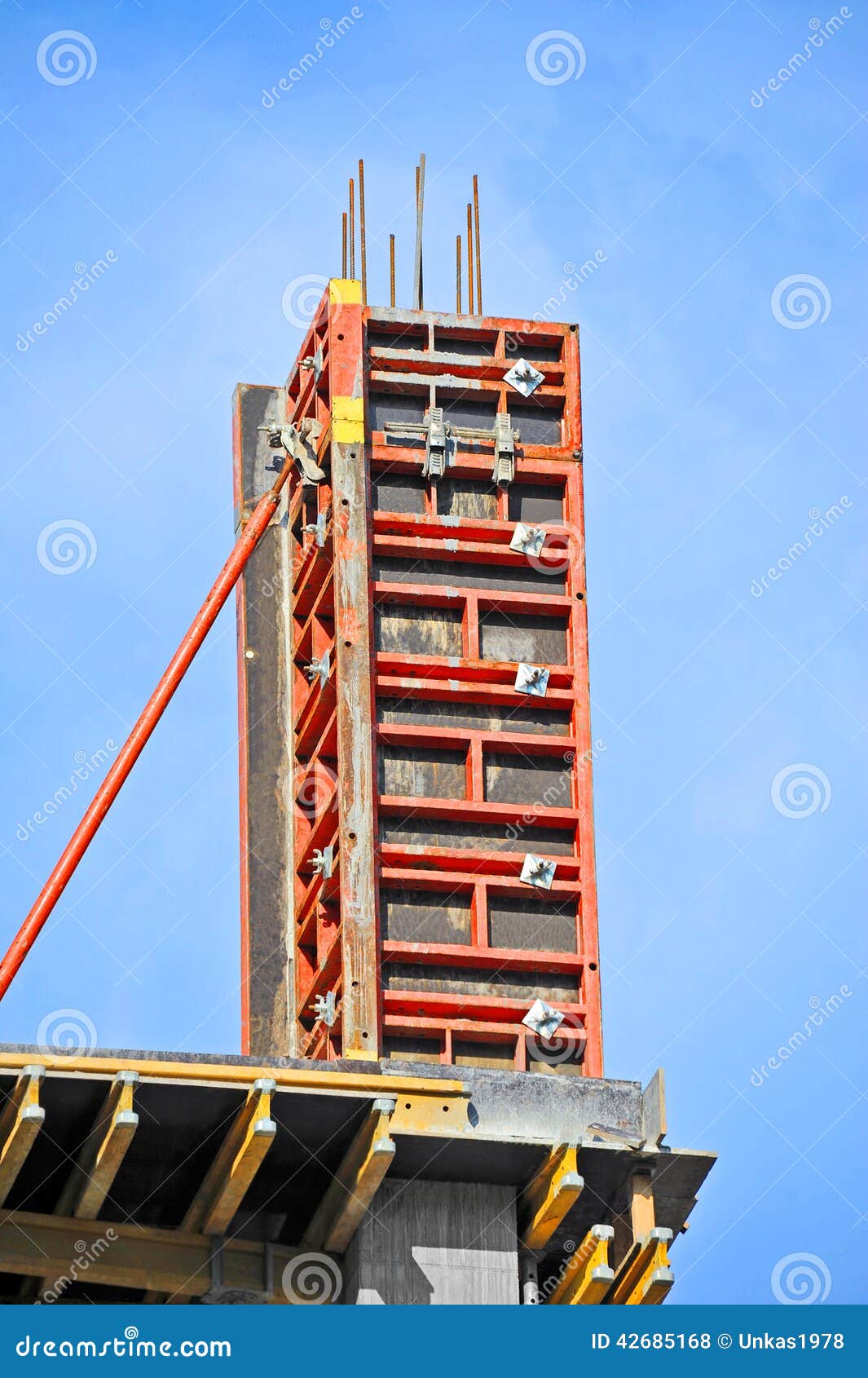 Concrete formwork stock photo. Image of concrete, floor - 42685168