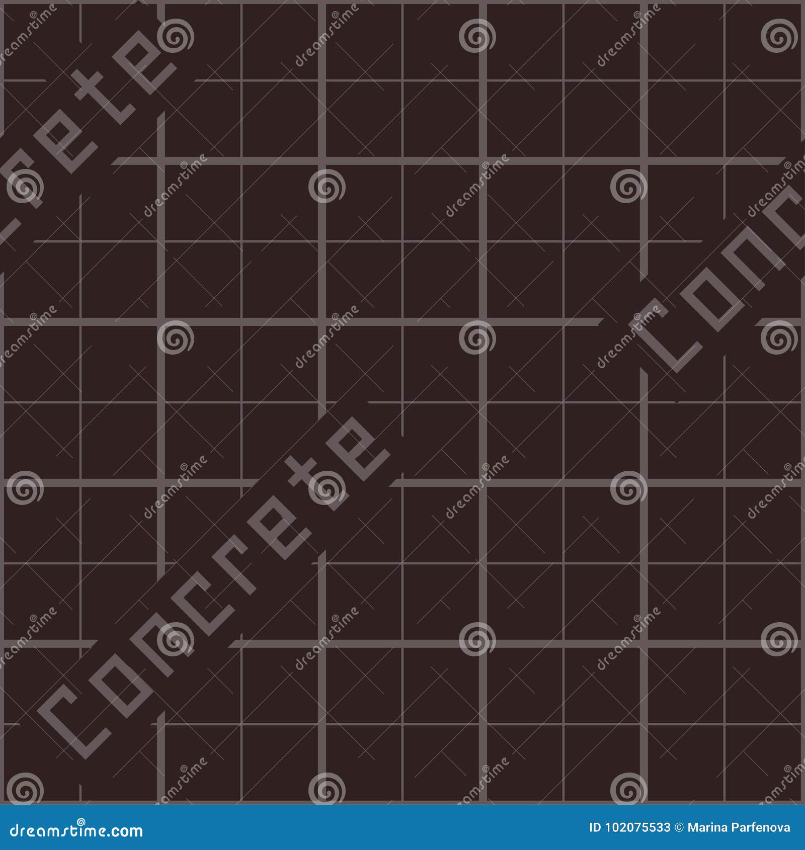 Concrete Formwork Seamless Texture Stock Vector - Illustration of ...