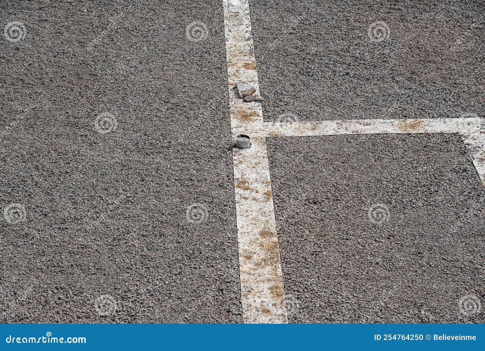 Concrete Foundation and Backfilling of Rubble. Stock Photo - Image of ...