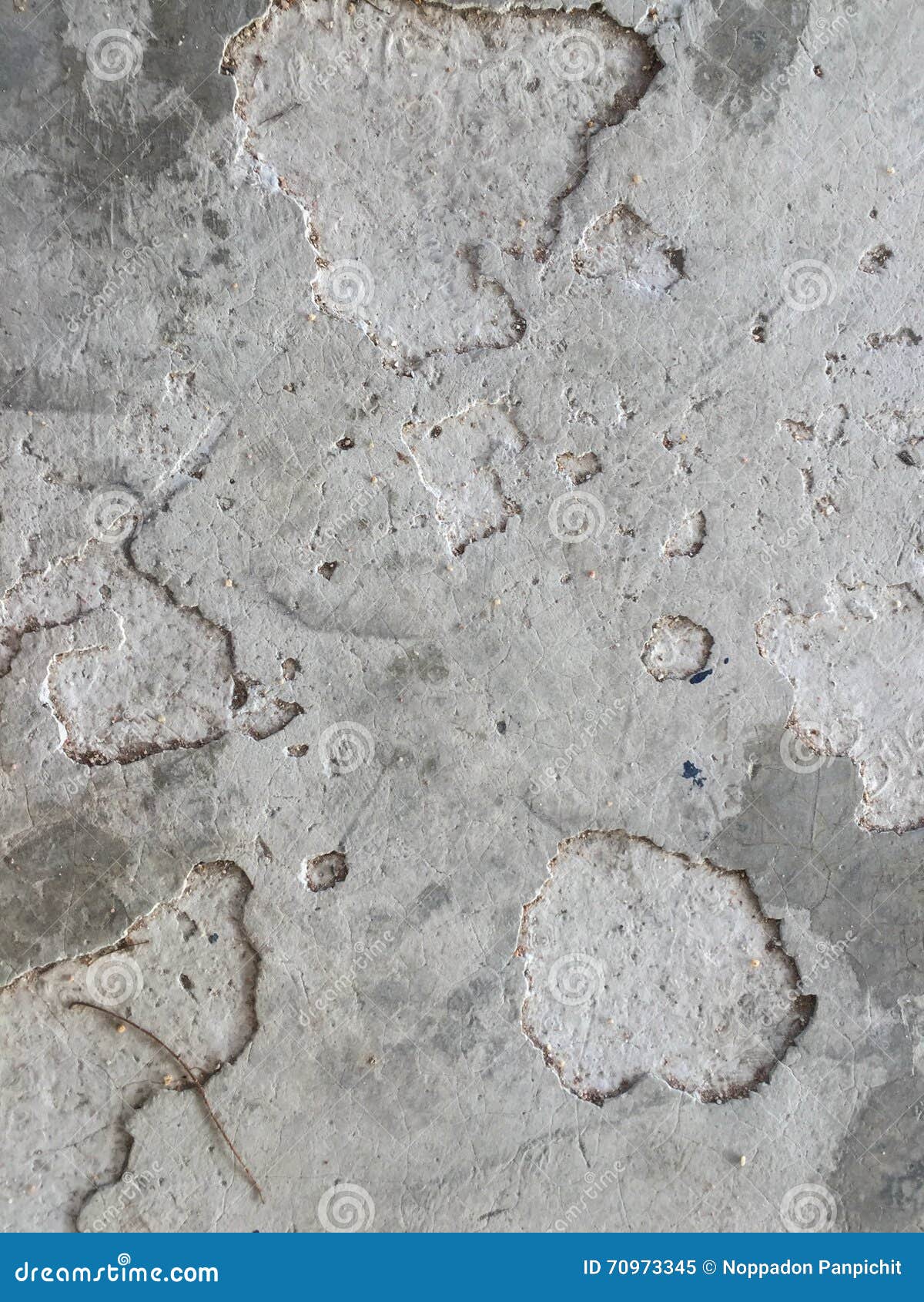 Concrete Gray Cracked Texture Background, Close Up Stock Image - Image ...