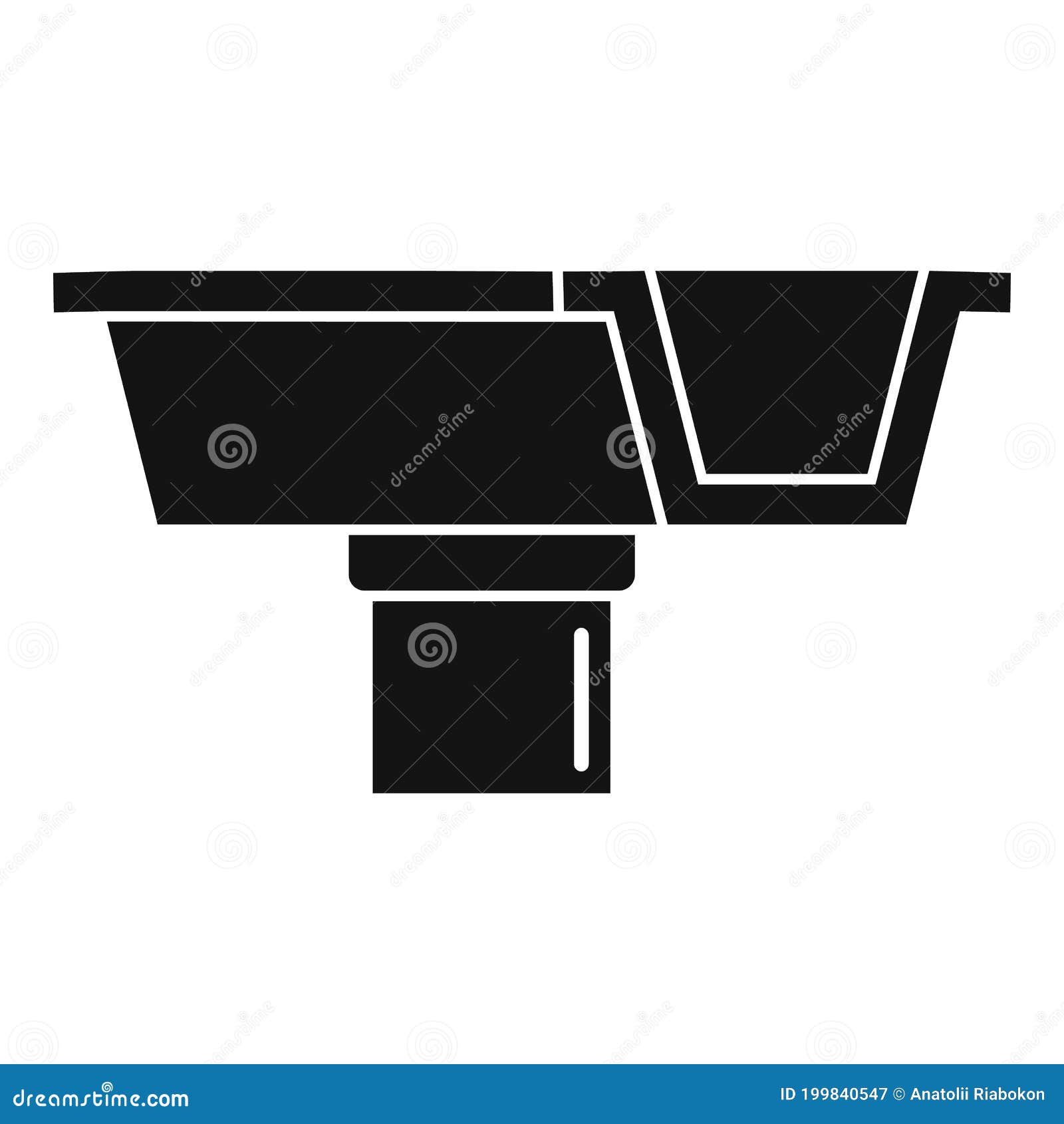 Gutter Icon. Can Be Used For Web, Logo, Mobile App, UI, UX Vector ...