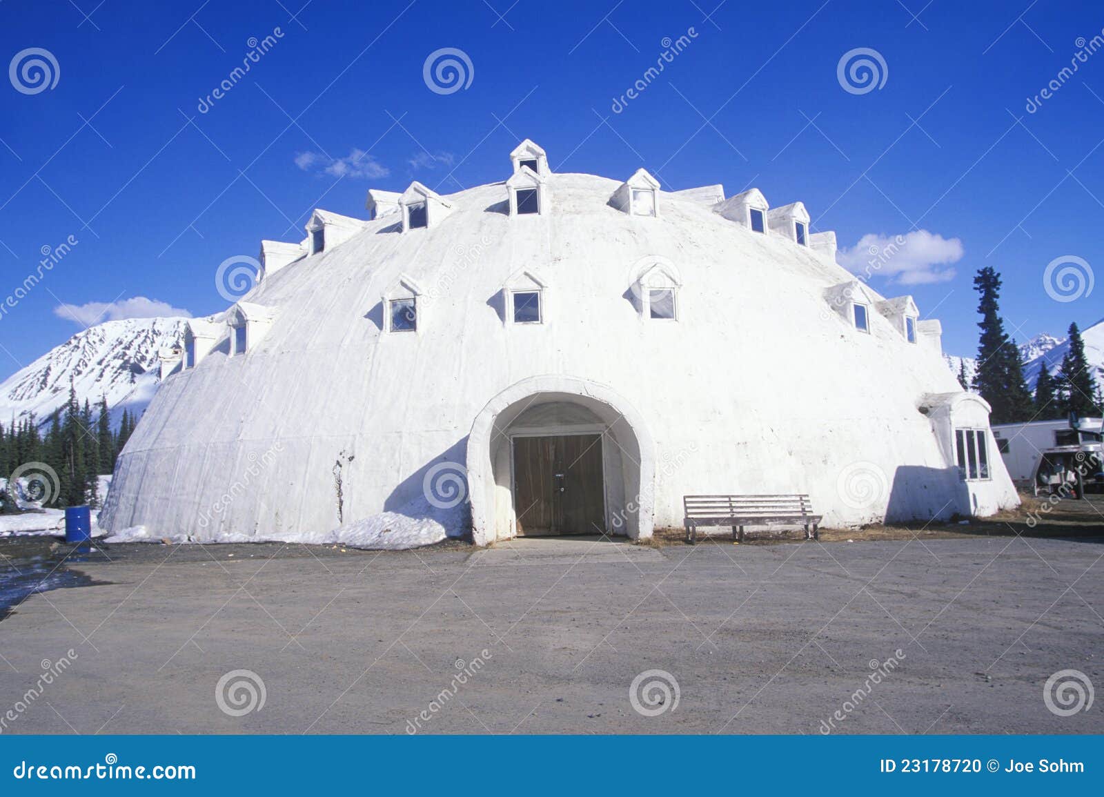 Concrete Iglo stock foto. Image of iglo, reus, woning - 23178720