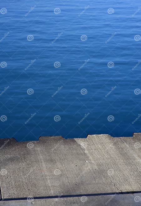 Concrete Lake Pier stock image. Image of pier, concrete - 26046569