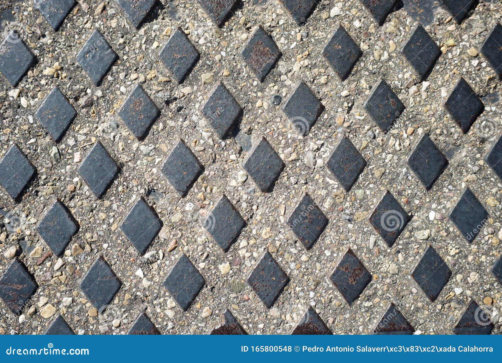 Concrete and metal stock photo. Image of gray, macro - 165800548