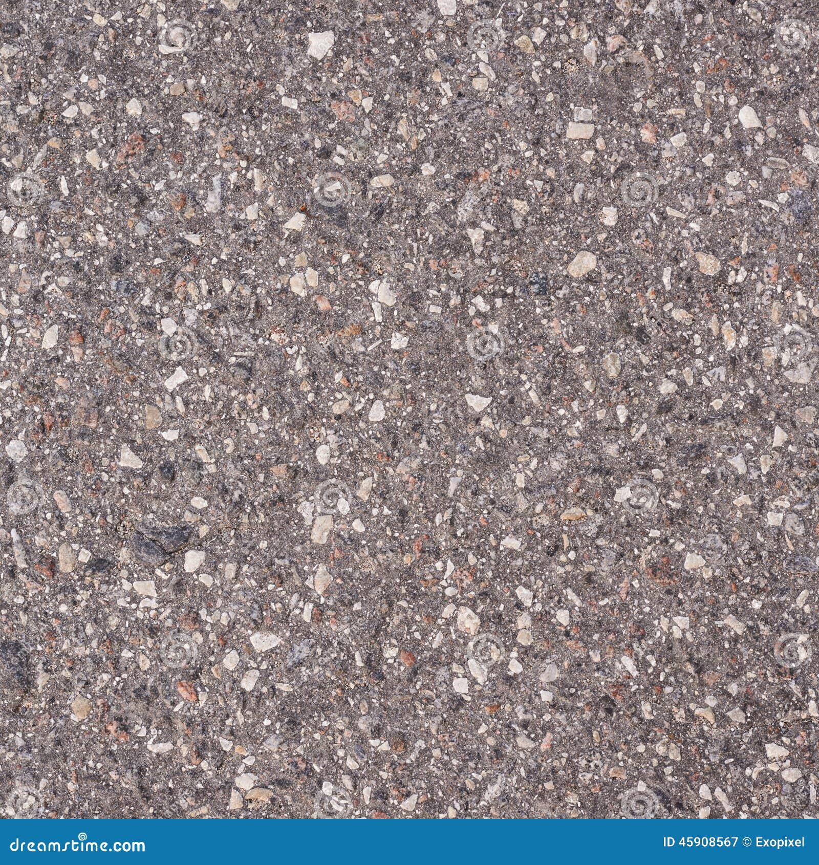 Concrete Mixed with Stone Chippings Stock Image - Image of construction ...