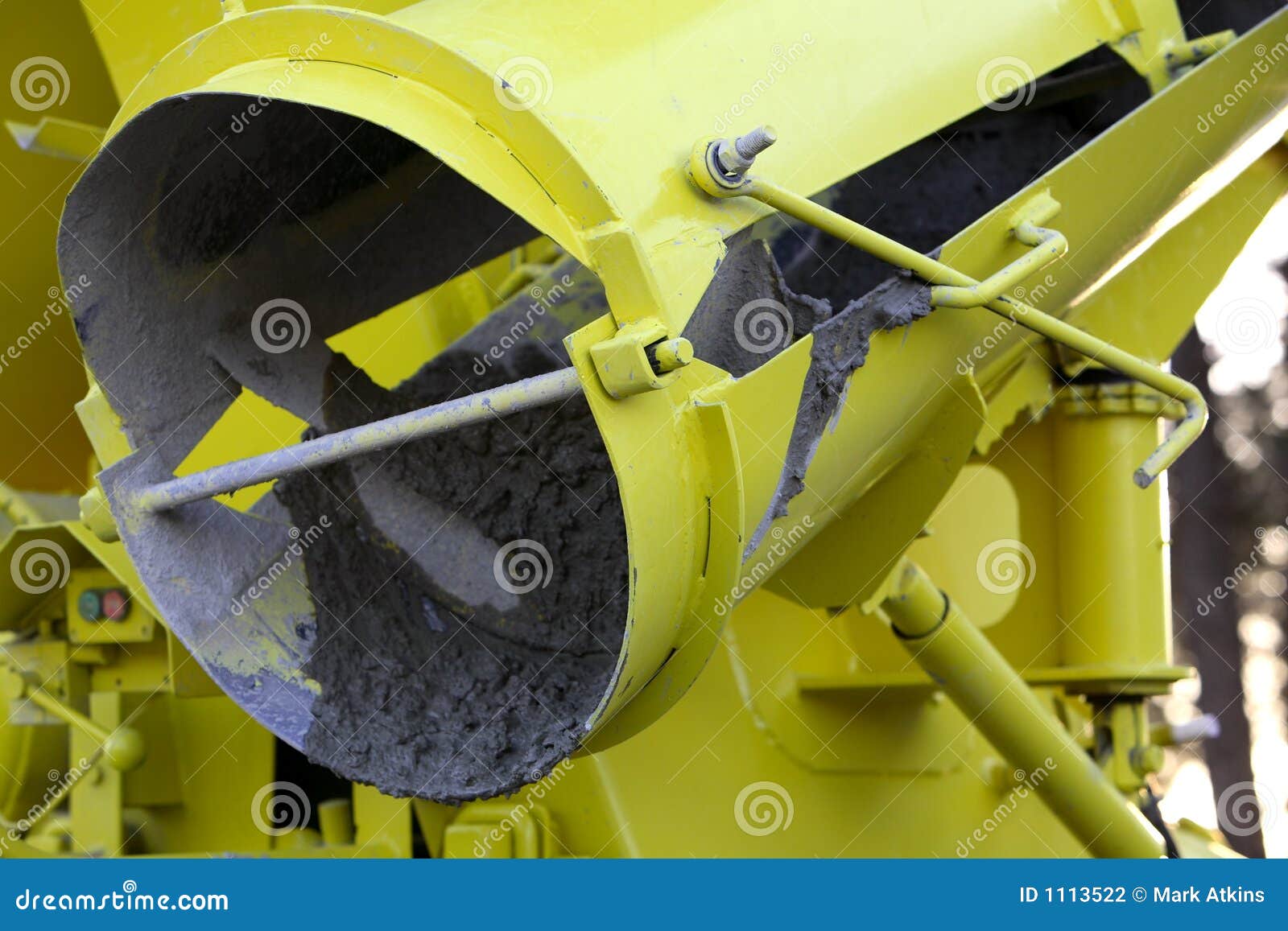 Concrete Mixer stock photo. Image of industry, cement - 1113522