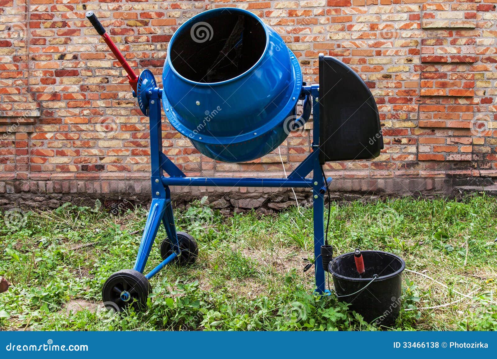 Concrete mixer stock photo. Image of industry, mixers - 33466138