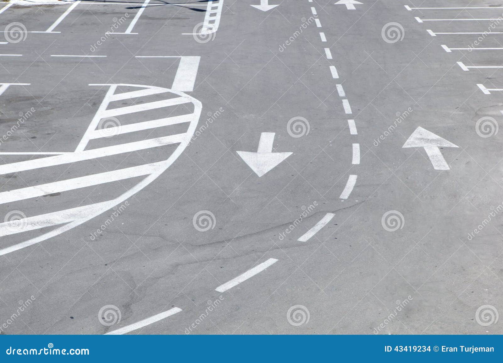 Concrete parking area stock photo. Image of city, grunge - 43419234