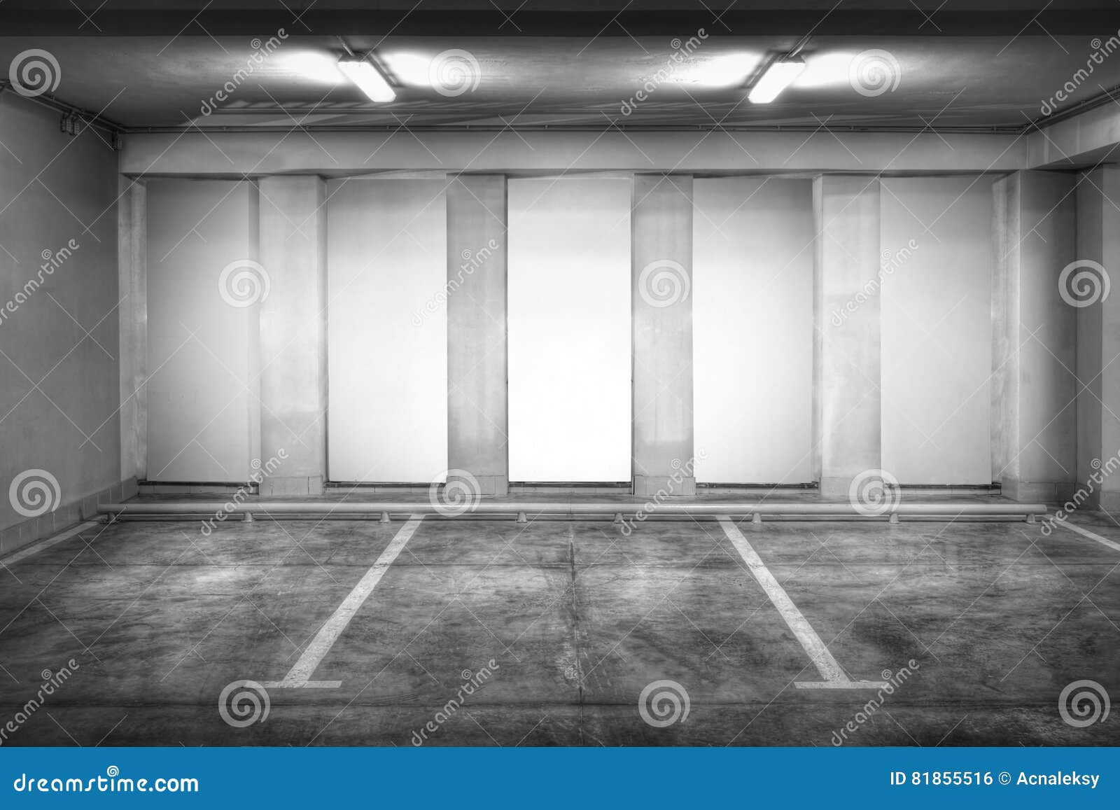 Concrete Parking Ramp. Stock Image | CartoonDealer.com #125043523