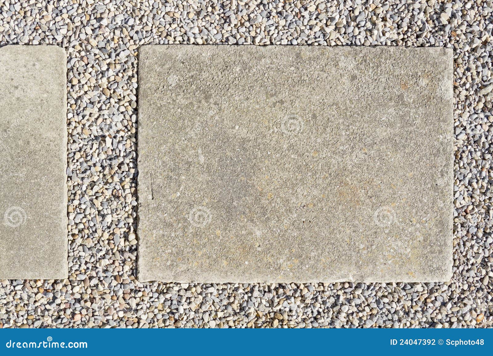 Concrete paving slap stock photo. Image of brown, gravel - 24047392
