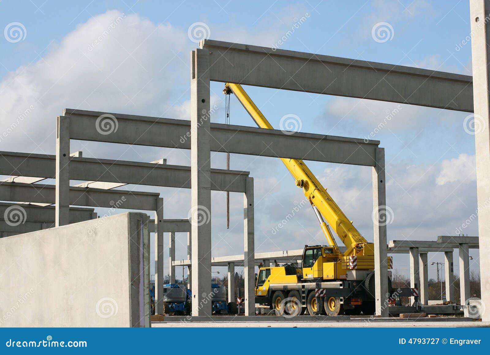 Old Concrete Pillar With Tangled Wires. Old Power Line Stock Photo ...