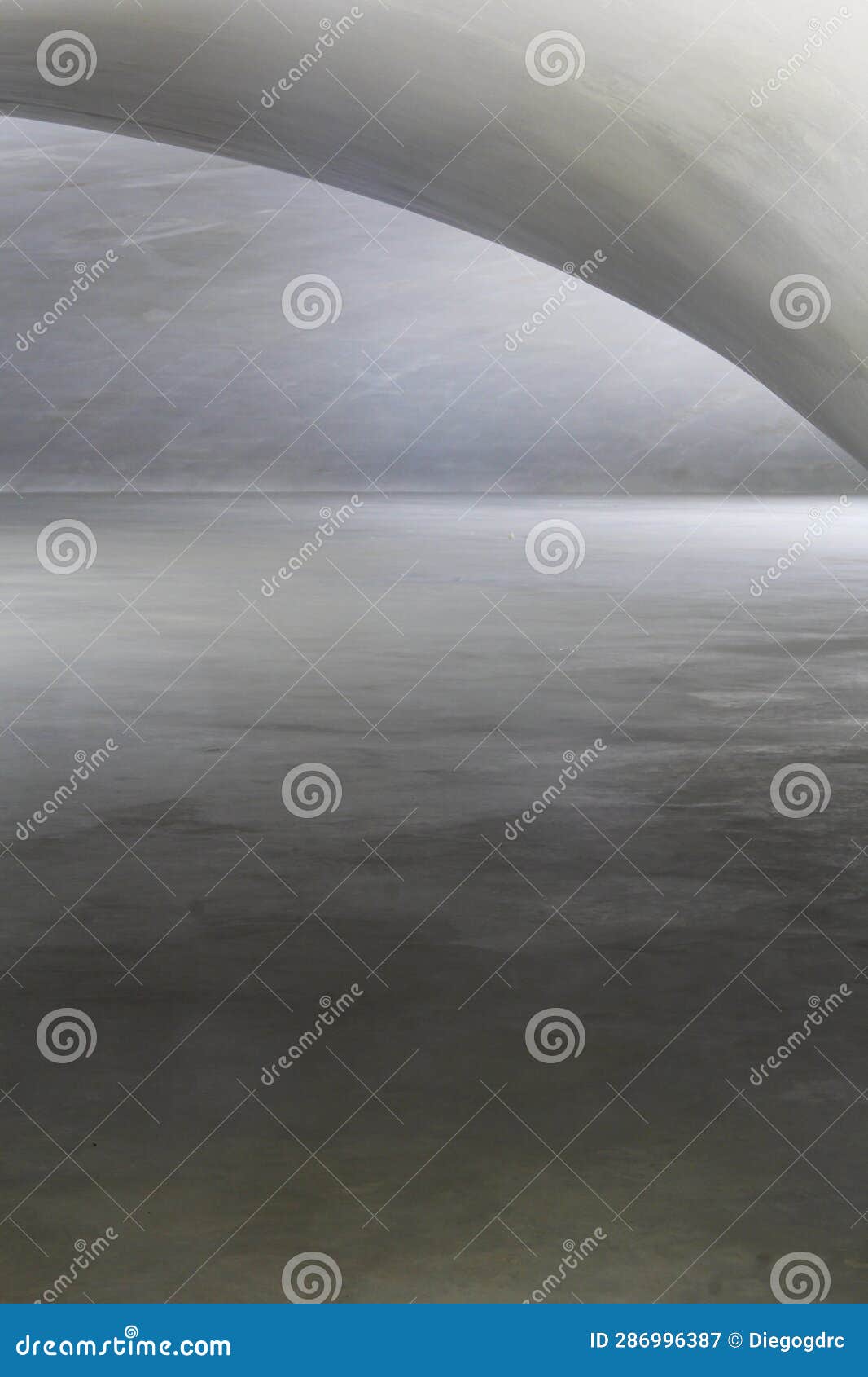 Concrete Planes with an Organic Shape, Architectural Material and Noble ...