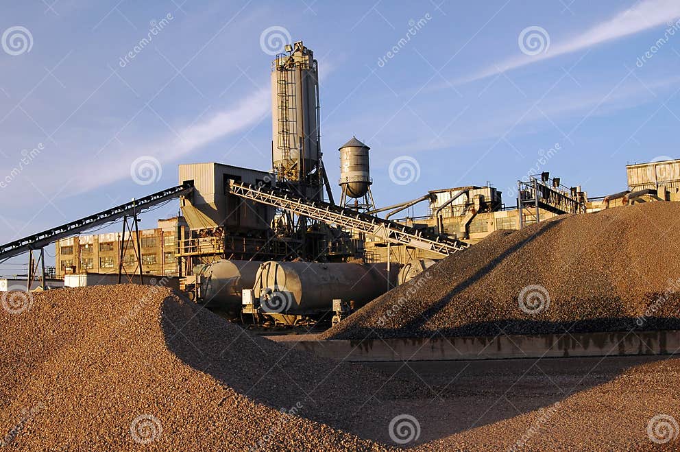 Concrete Plant stock photo. Image of chute, factory, plant - 755546