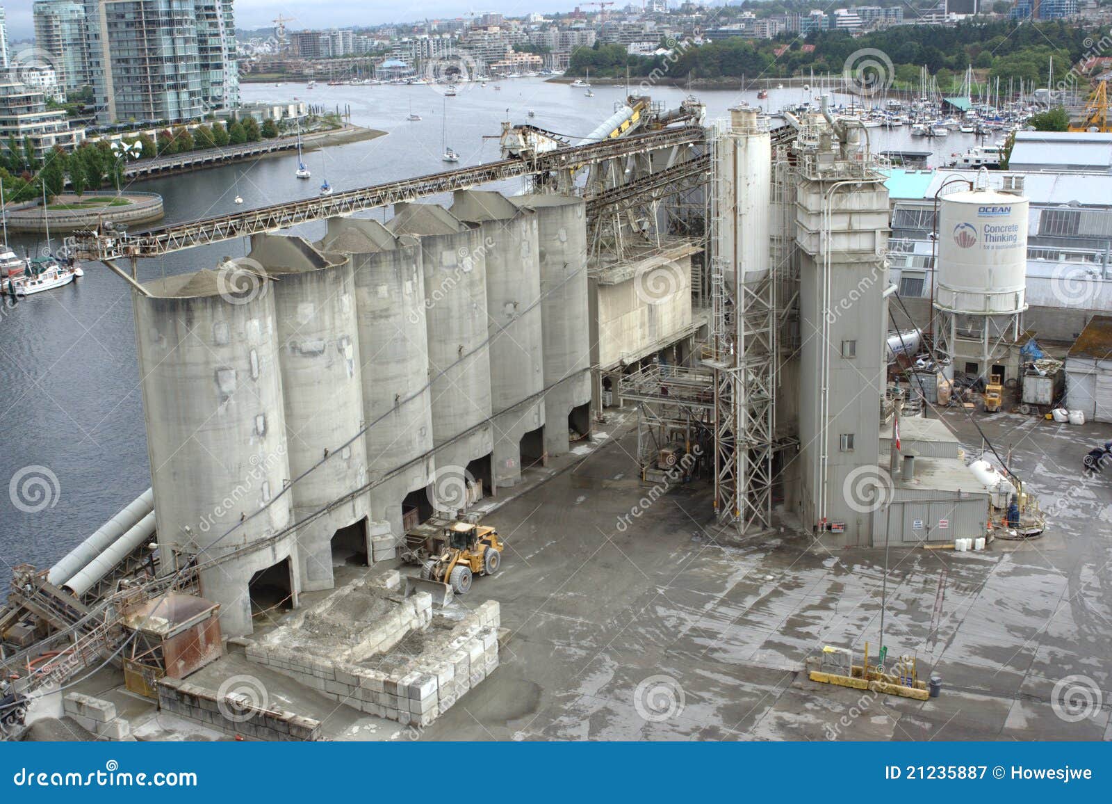 Concrete Plant, Ocean Construction Supplies Ltd. Editorial Photography ...