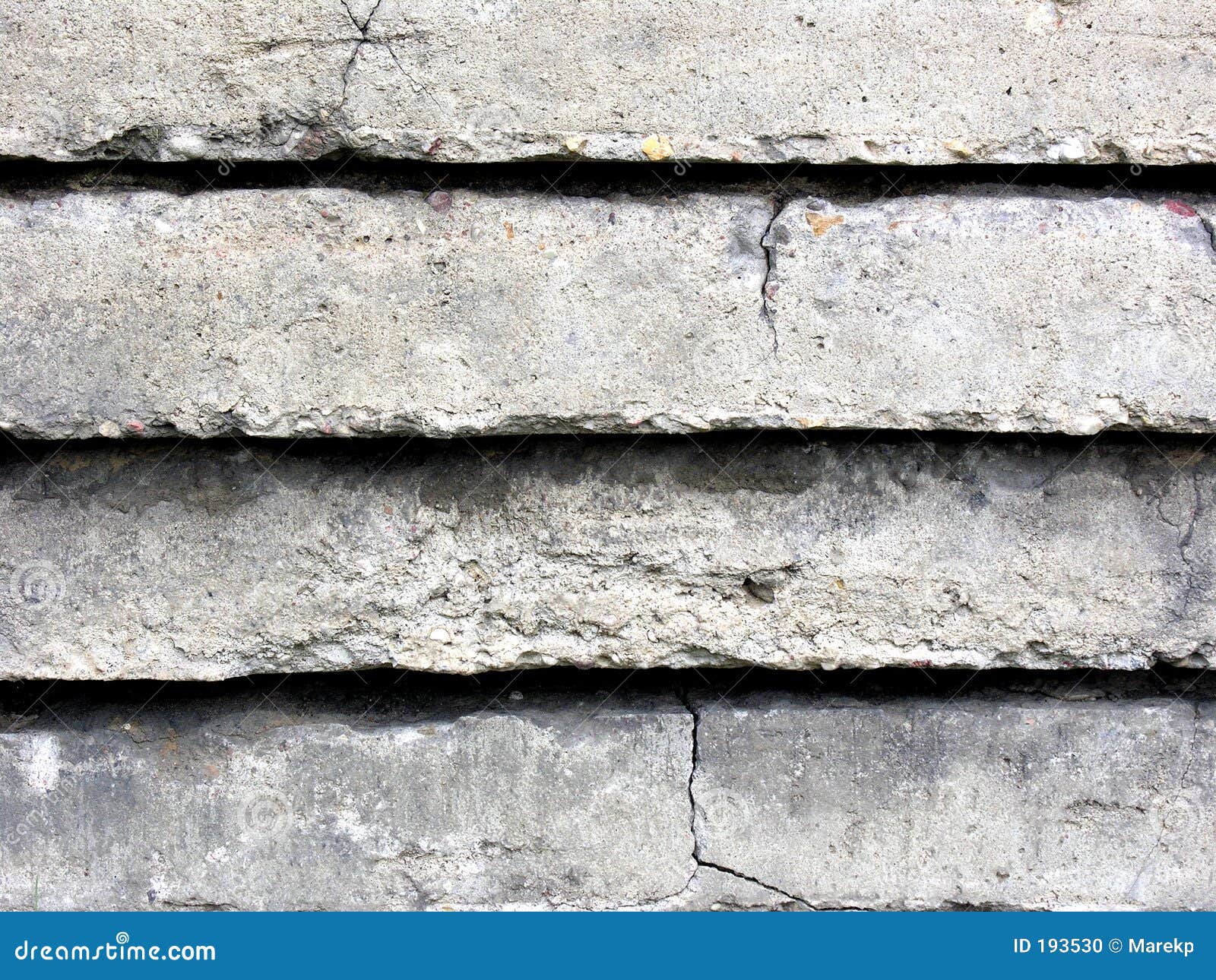 Concrete plates stock photo. Image of building, wall, erosion - 193530