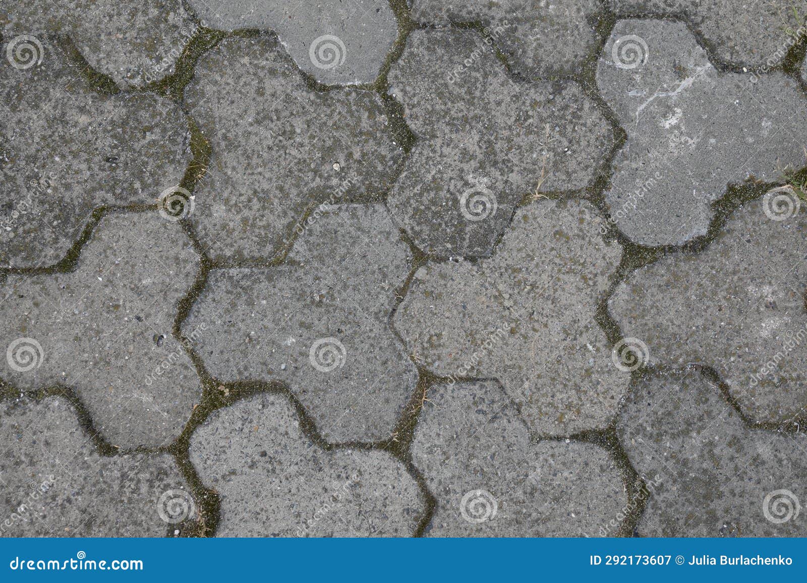 Concrete polygonal tiles stock image. Image of grey - 292173607