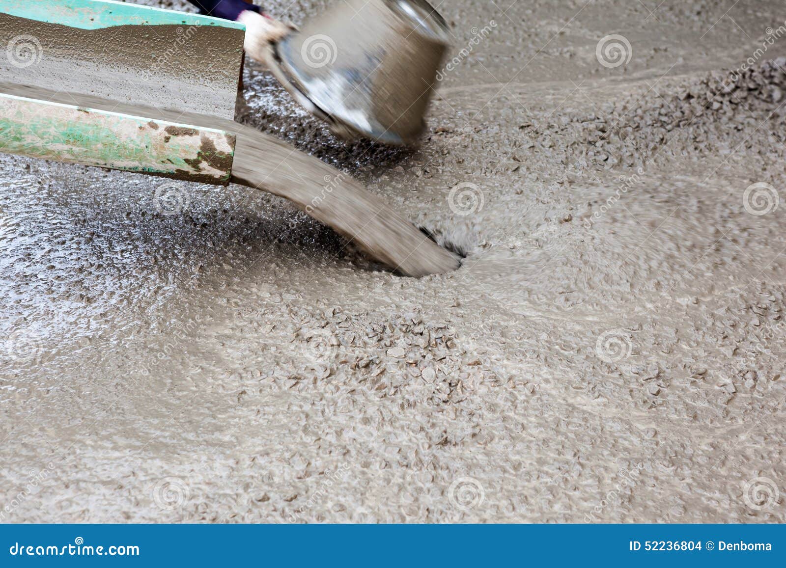 Concrete pouring stock photo. Image of pour, infrastructure - 52236804