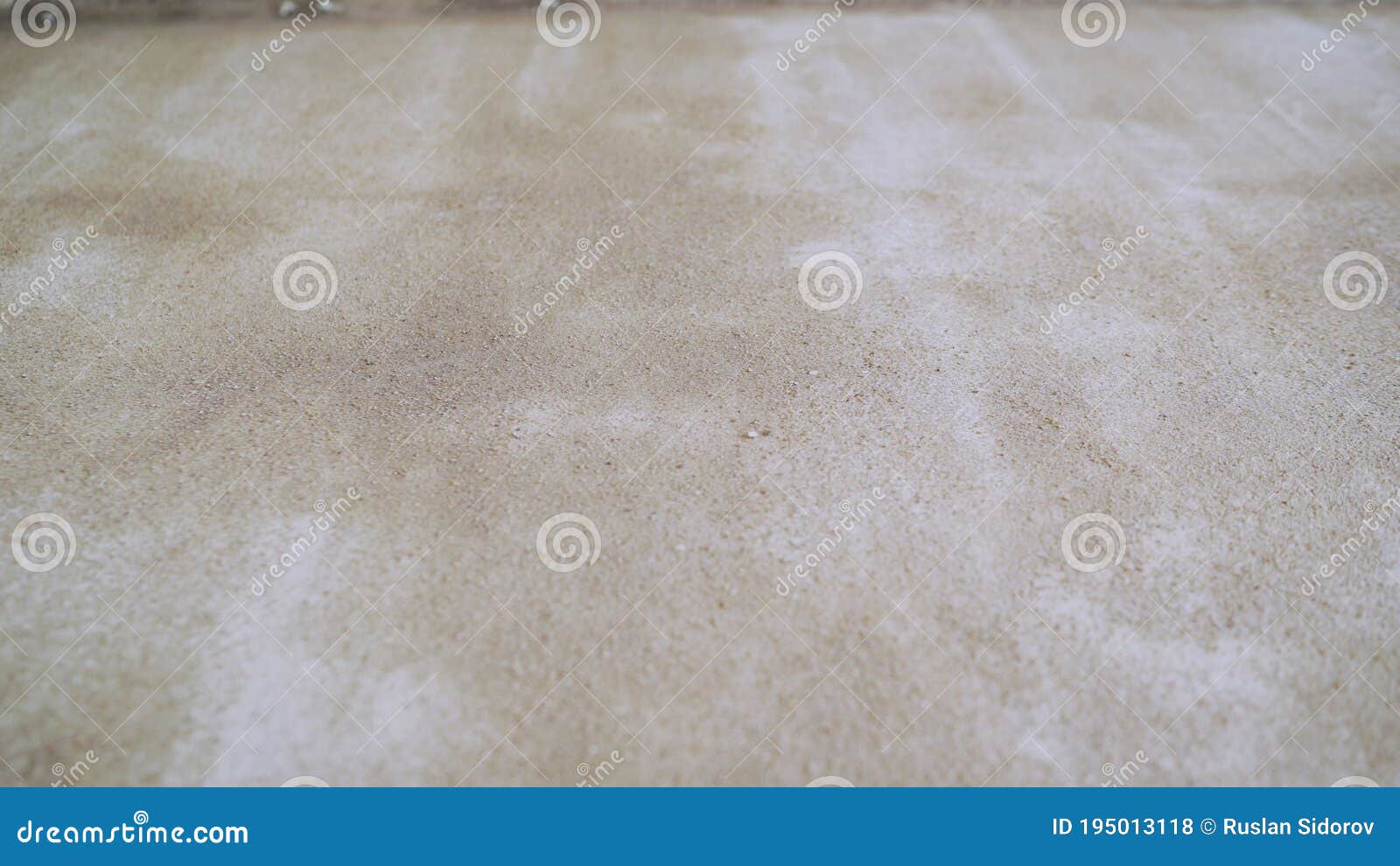 Concrete Primed Floor. the Floor is Painted, White Cement Stock Photo ...