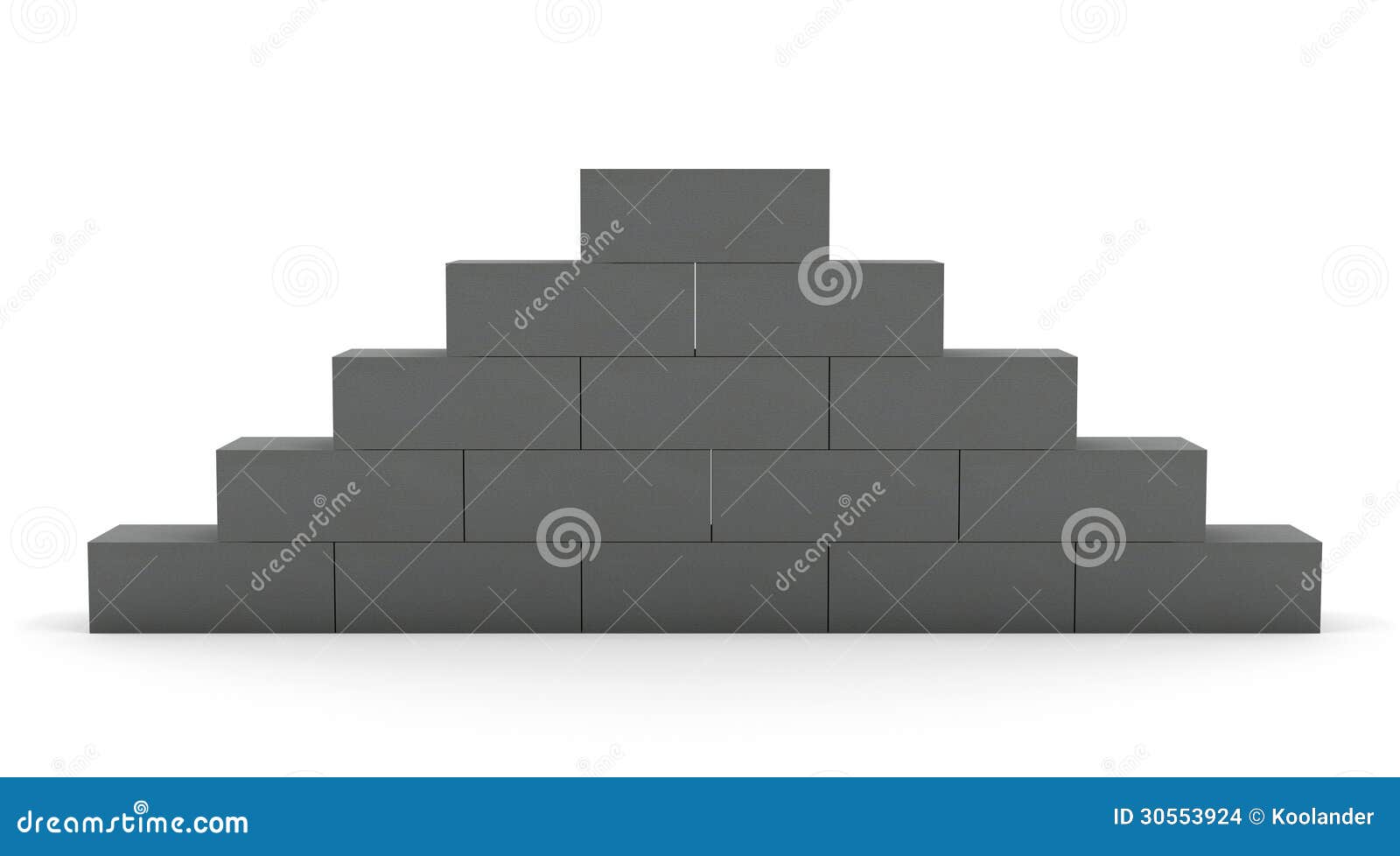 Pyramid Wall With Missing Block Stock Photo | CartoonDealer.com #6571662