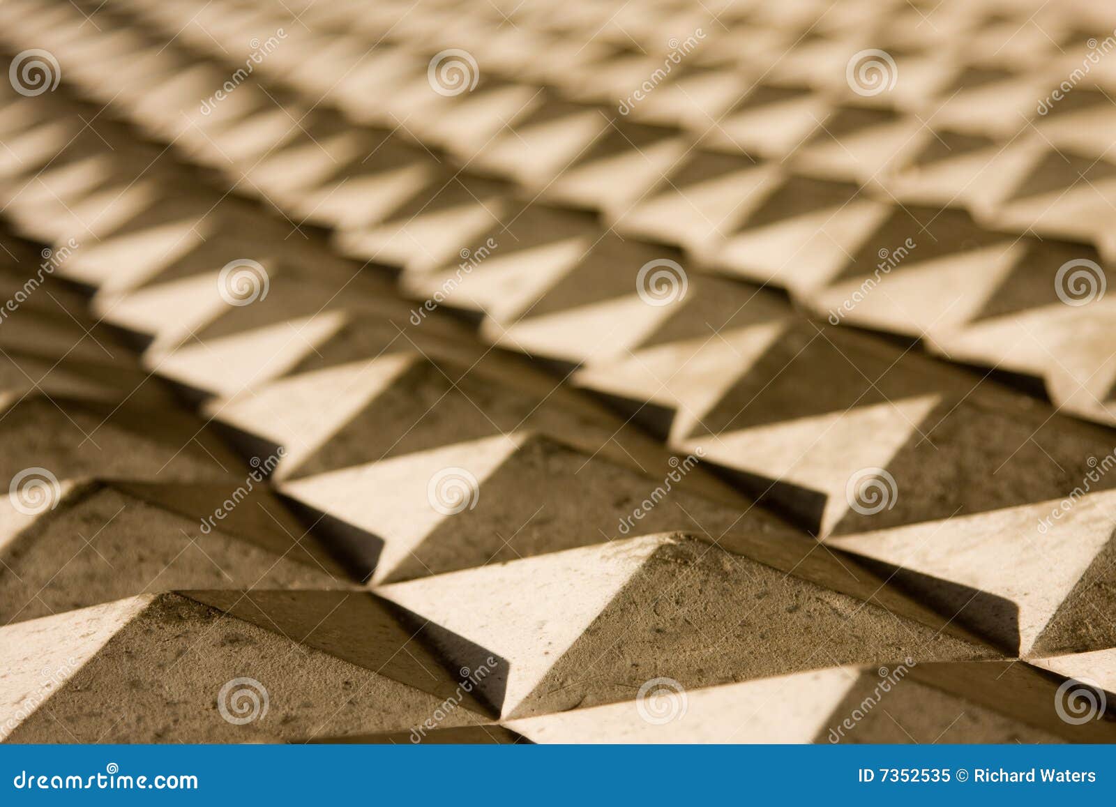 Concrete Pyramids close-up stock image. Image of architecture - 7352535