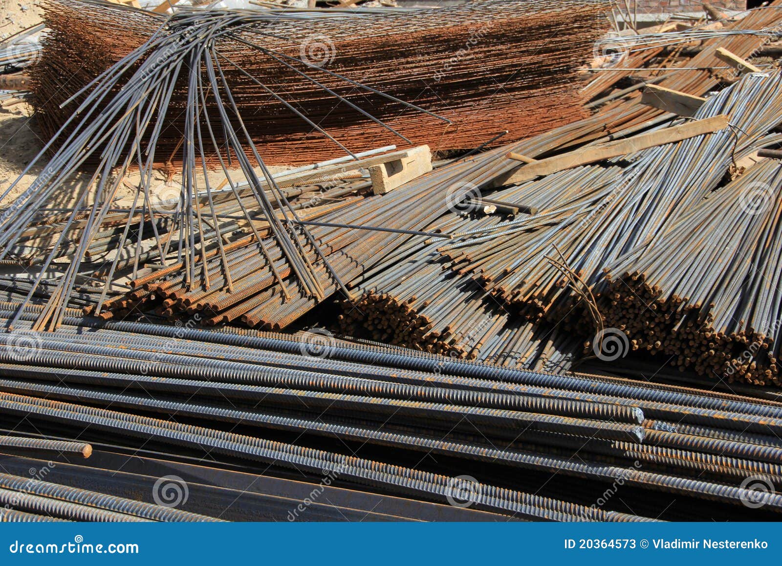 Concrete Reinforcement Rods Stock Image - Image of reinforced, cubic ...