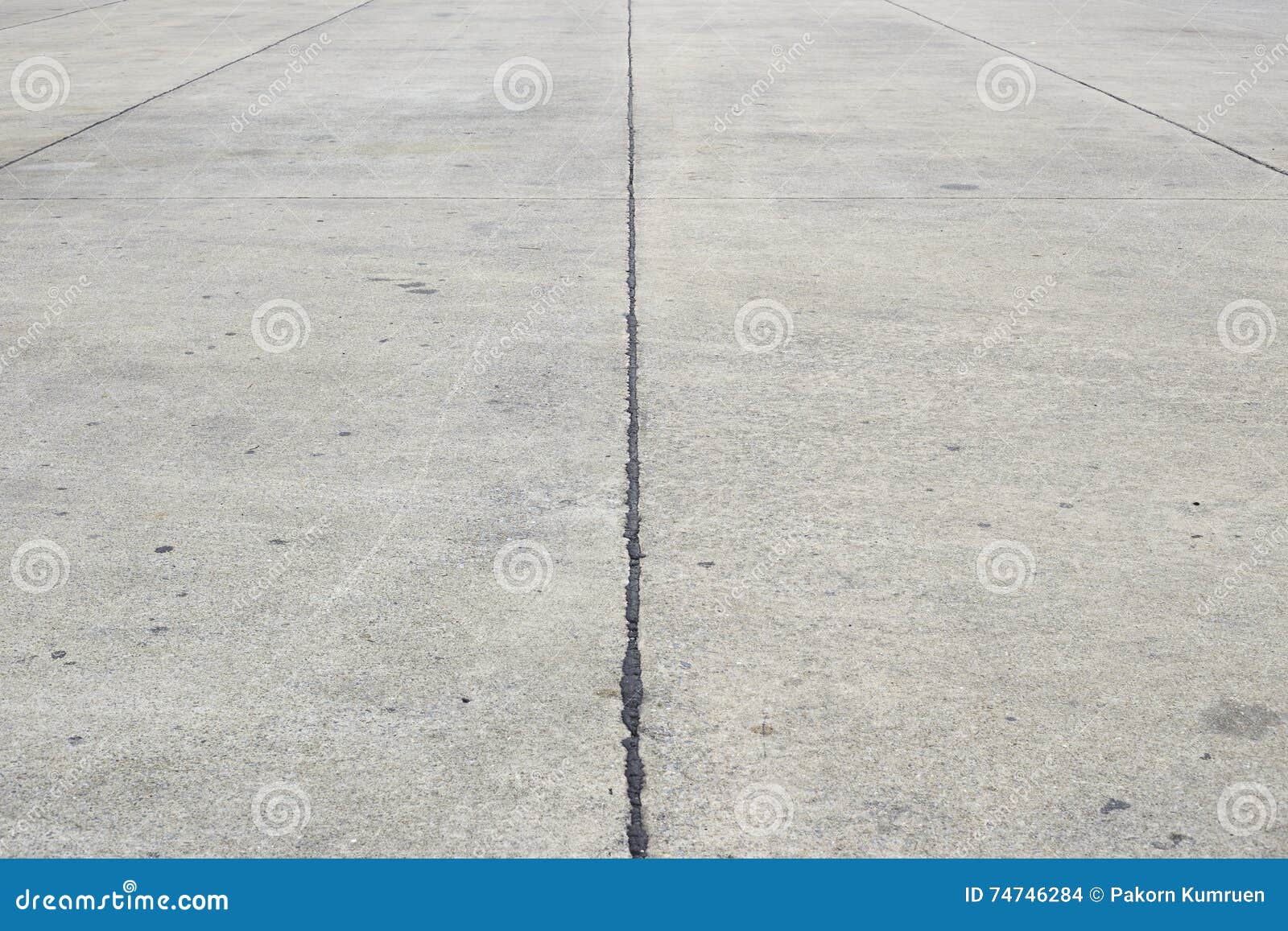 Concrete road stock photo. Image of cement, runway, clear - 74746284