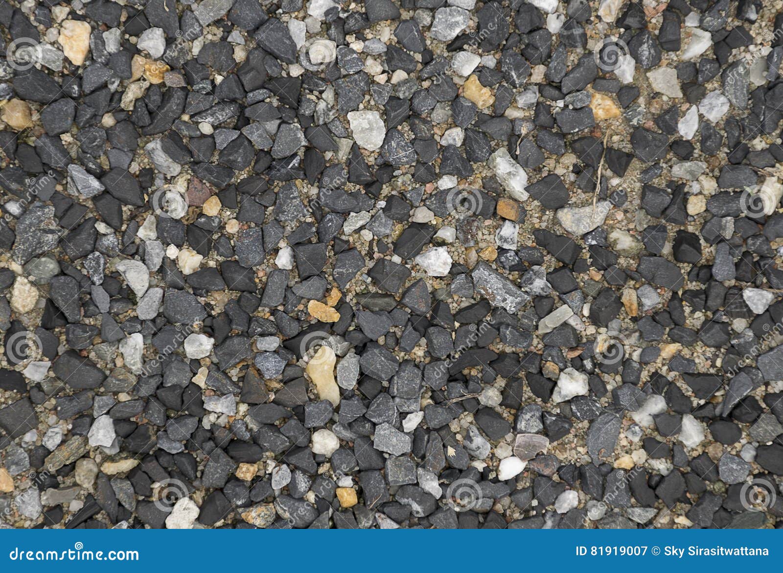 Concrete and Rock Floor Texture. Stock Image - Image of exterior ...