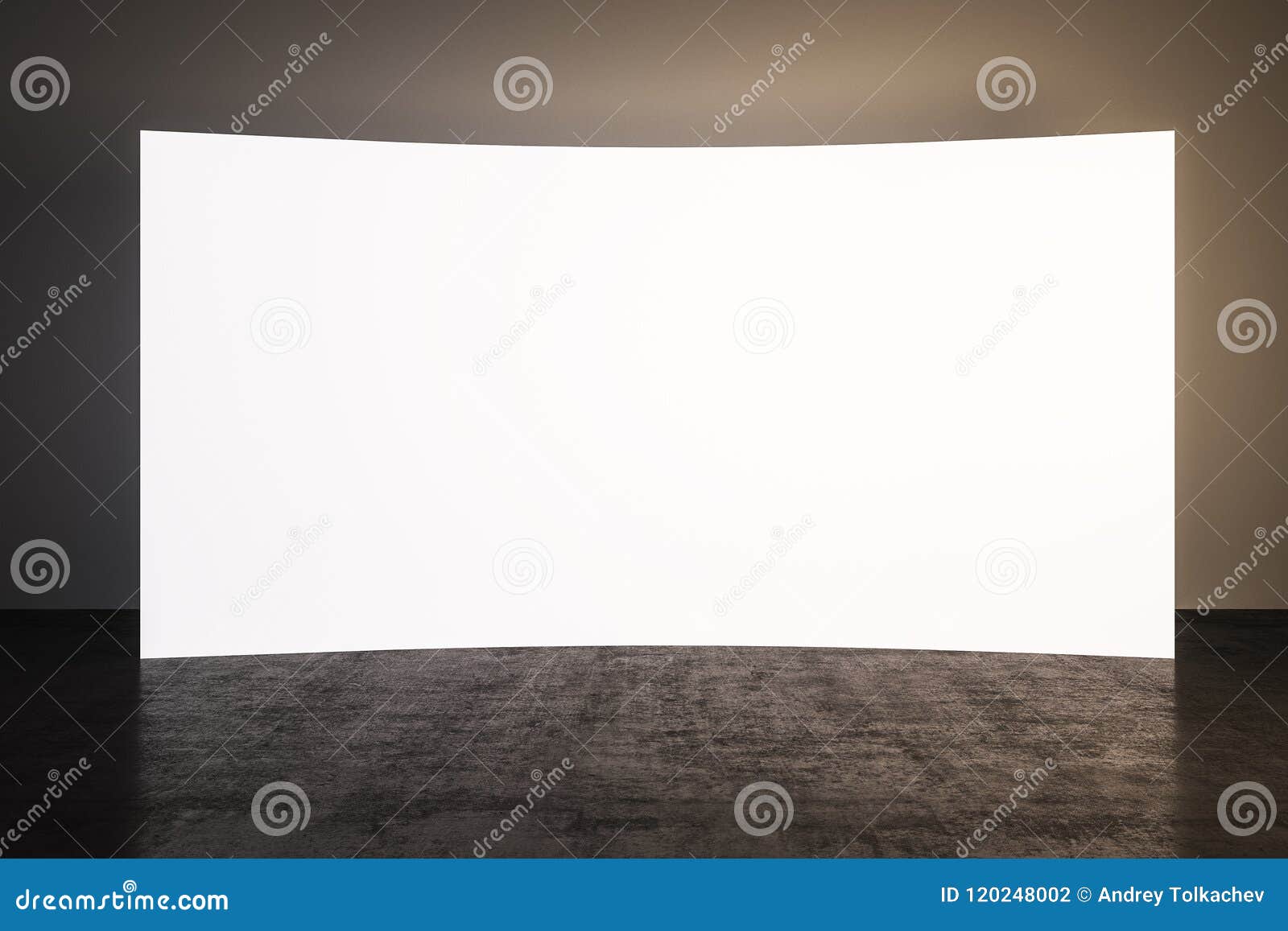 Blank screen board stock illustration. Illustration of background ...