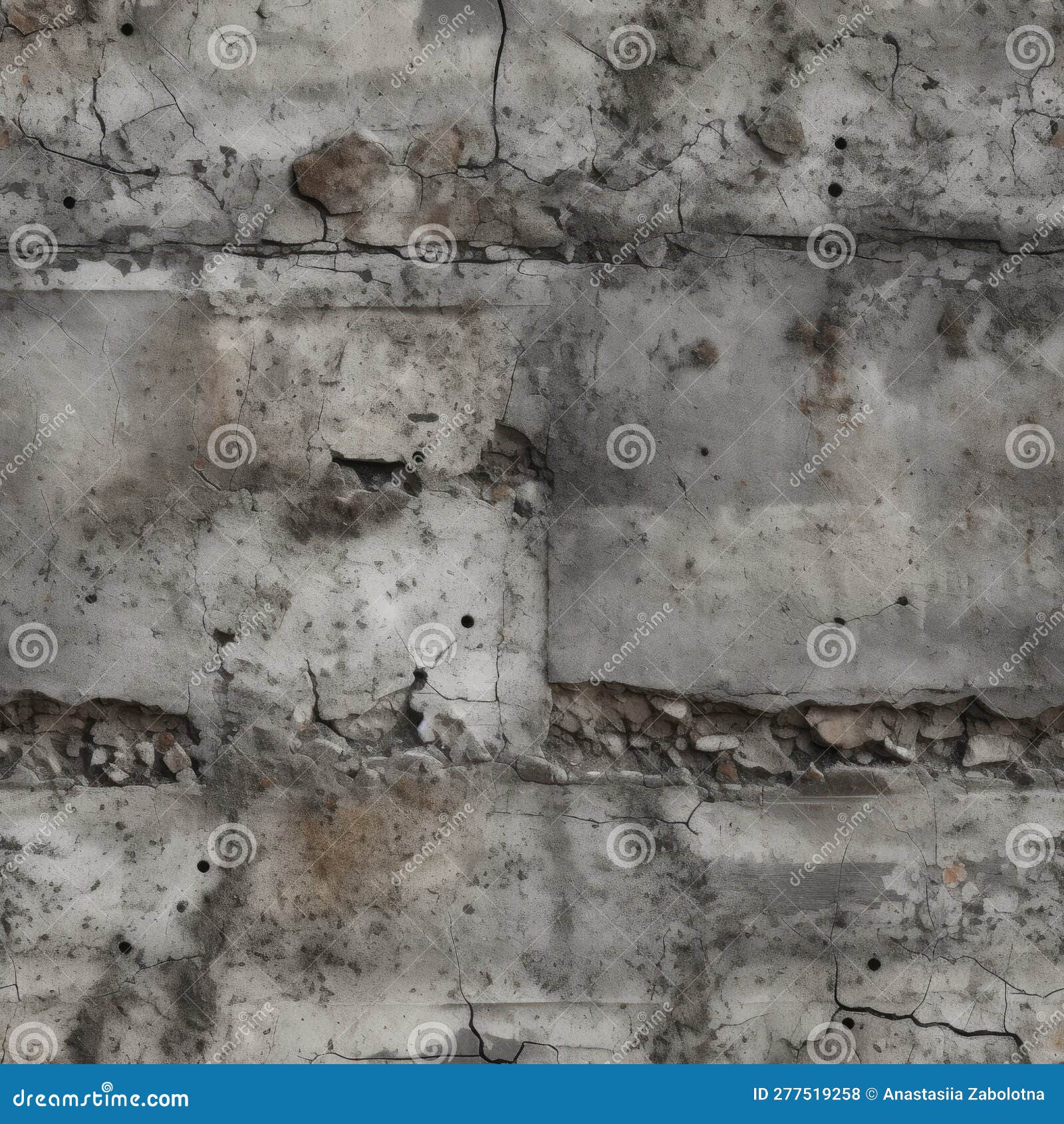 Concrete with Rough, Gritty Texture. Infinite, Seamless Backgrounds ...