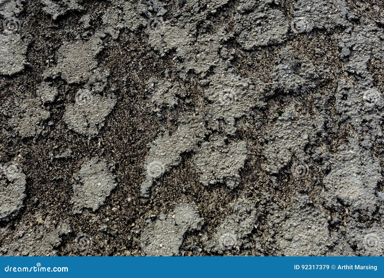 Concrete Rough Surface of Wall Created Dark Rough Texture and ...
